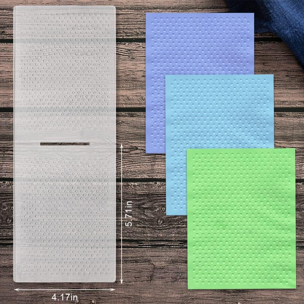 3-D Textured Impressions Dots Embossing Folder - Plastic Template for ...