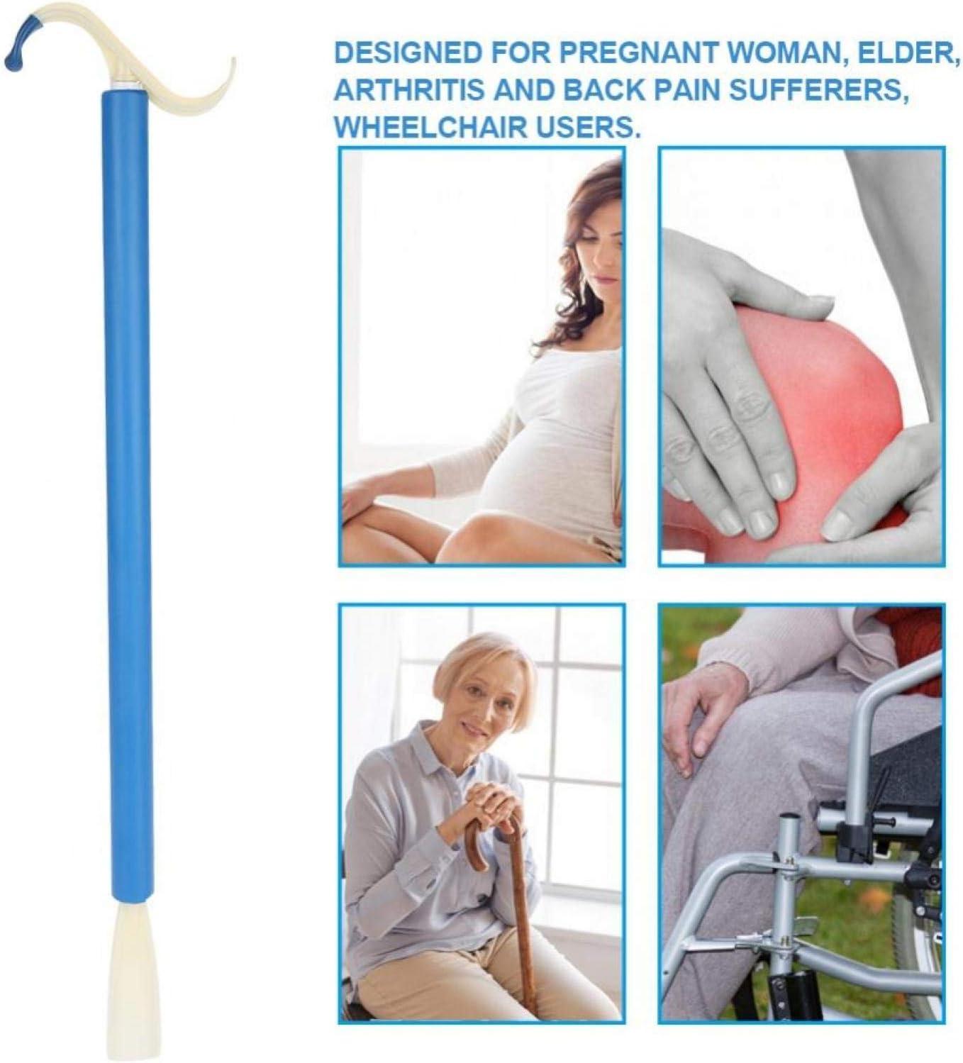 S Shaped Hook Stick Dressing Aid Stick Dressing Stick Plastic ...