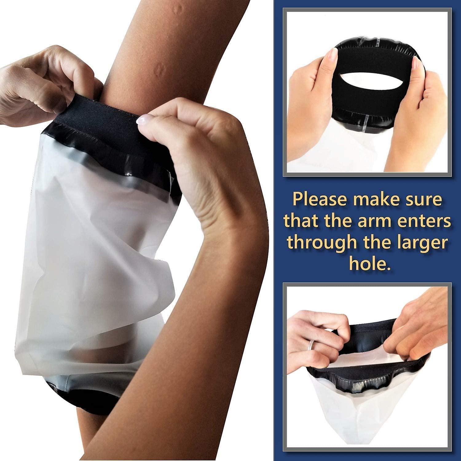 Reusable Waterproof PICC Line Shower Cover - Large/X-Large (170-250 ...