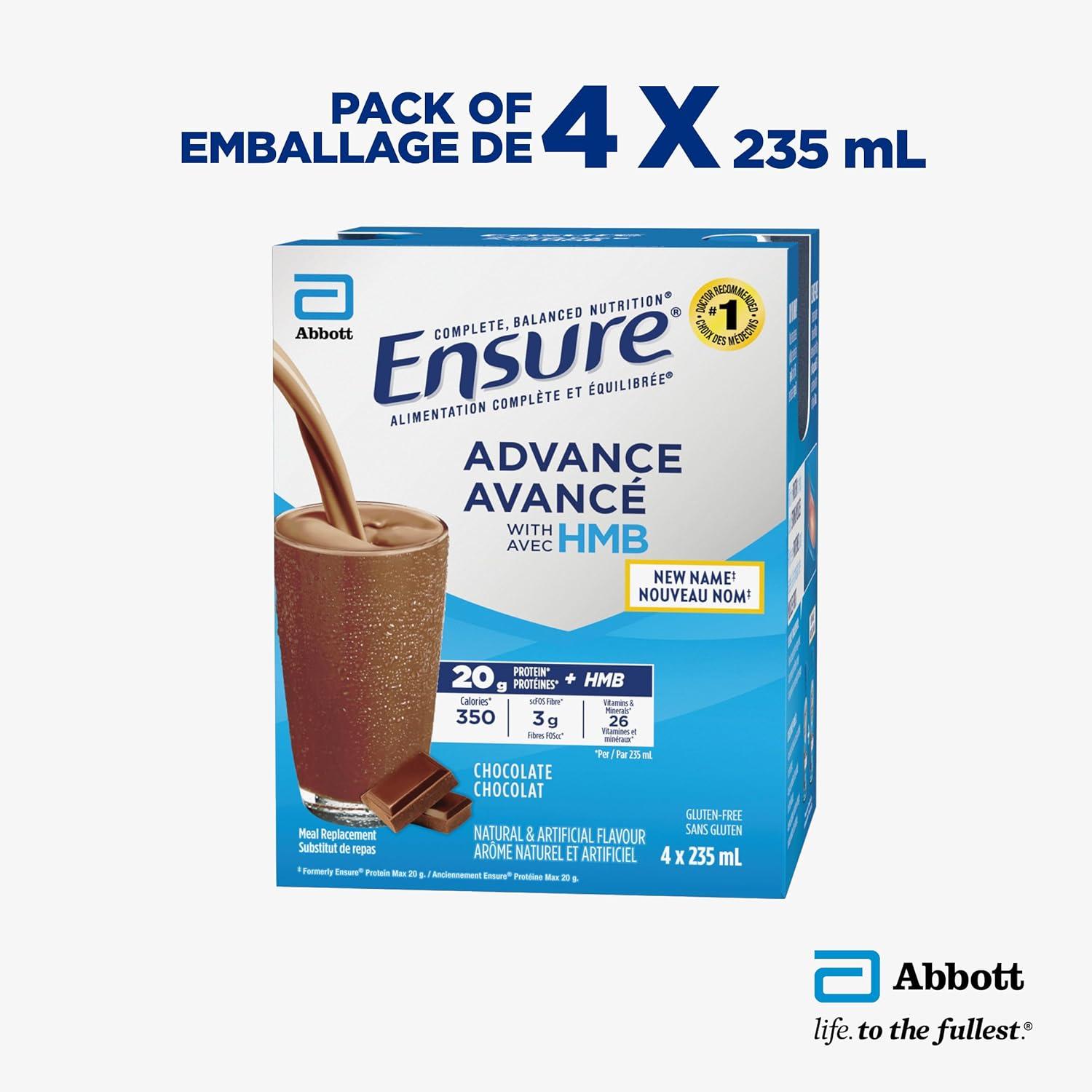 Ensure Advance Meal Replacement Shakes Protein Shakes With 20 g Of ...