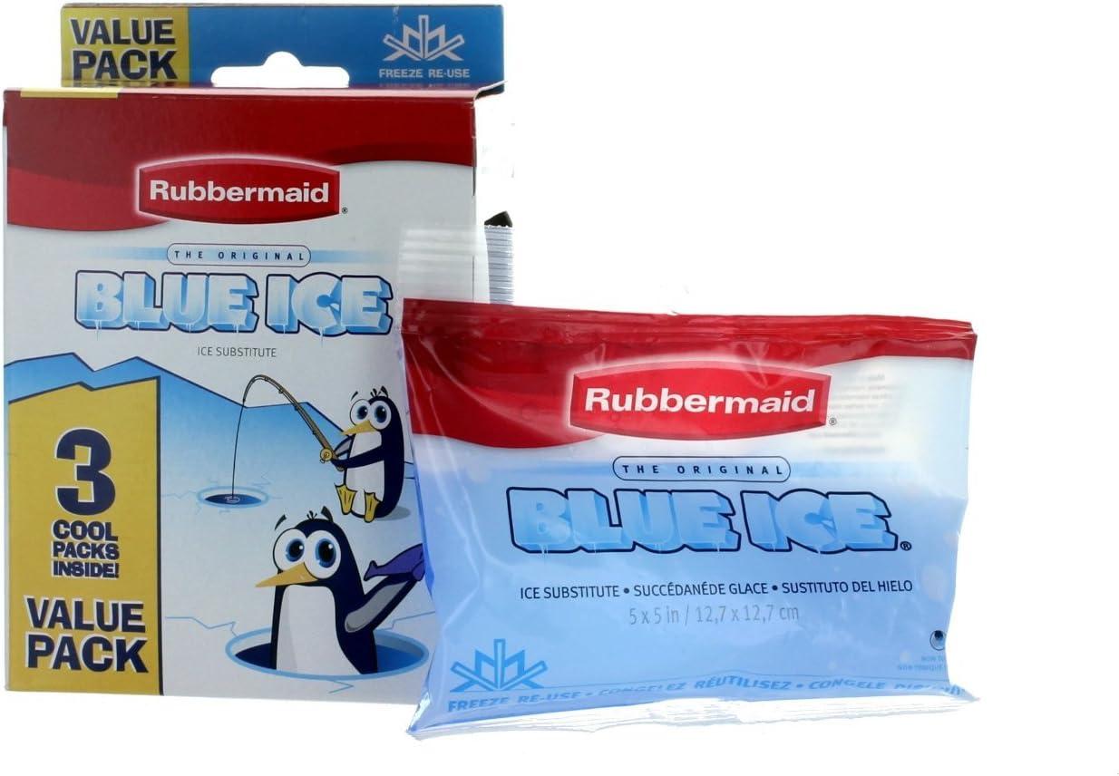 Rubbermaid Mini Blue Ice 3 Pack - Stay Cool Anywhere | Buy Now with ...