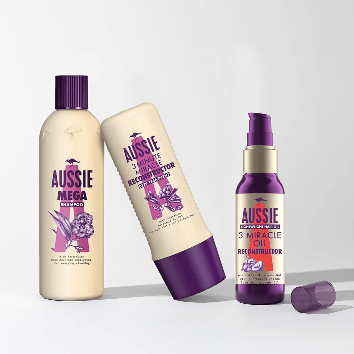 Aussie 3 Miracle Oil Reconstructor Hair Oil 100ml - Nourish ...