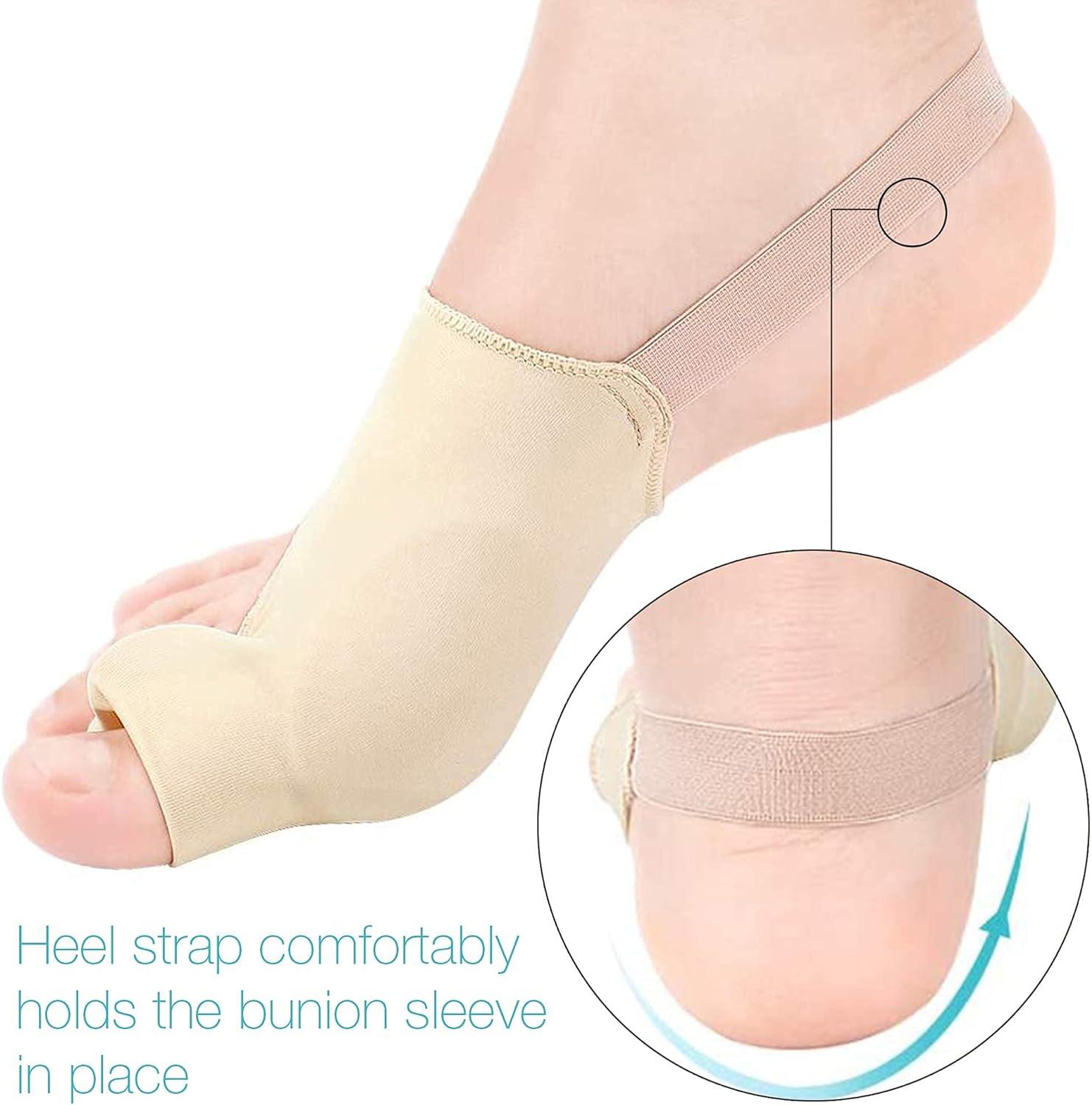 Bunion Corrector Gel Pad Toe Separator for Men and Women - Orthopedic ...