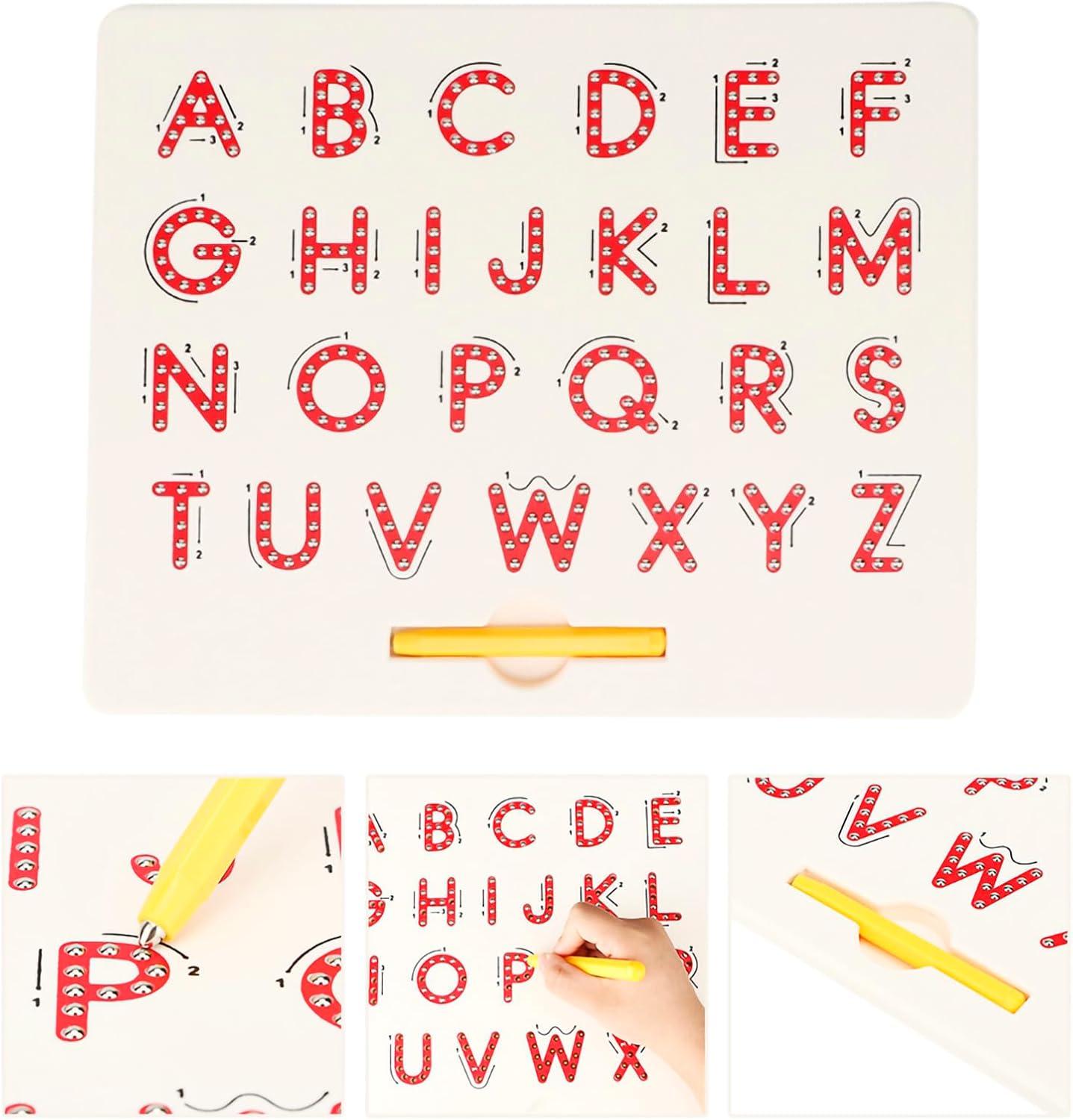 Magnetic Alphabet Sign Board - Educational ABC Letters Drawing Board ...