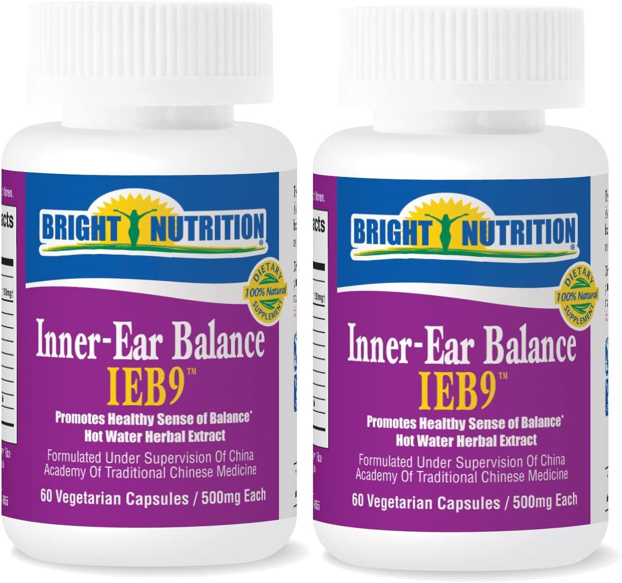 Inner-Ear Balance Supplement - 120 Capsules for Improved Health ...