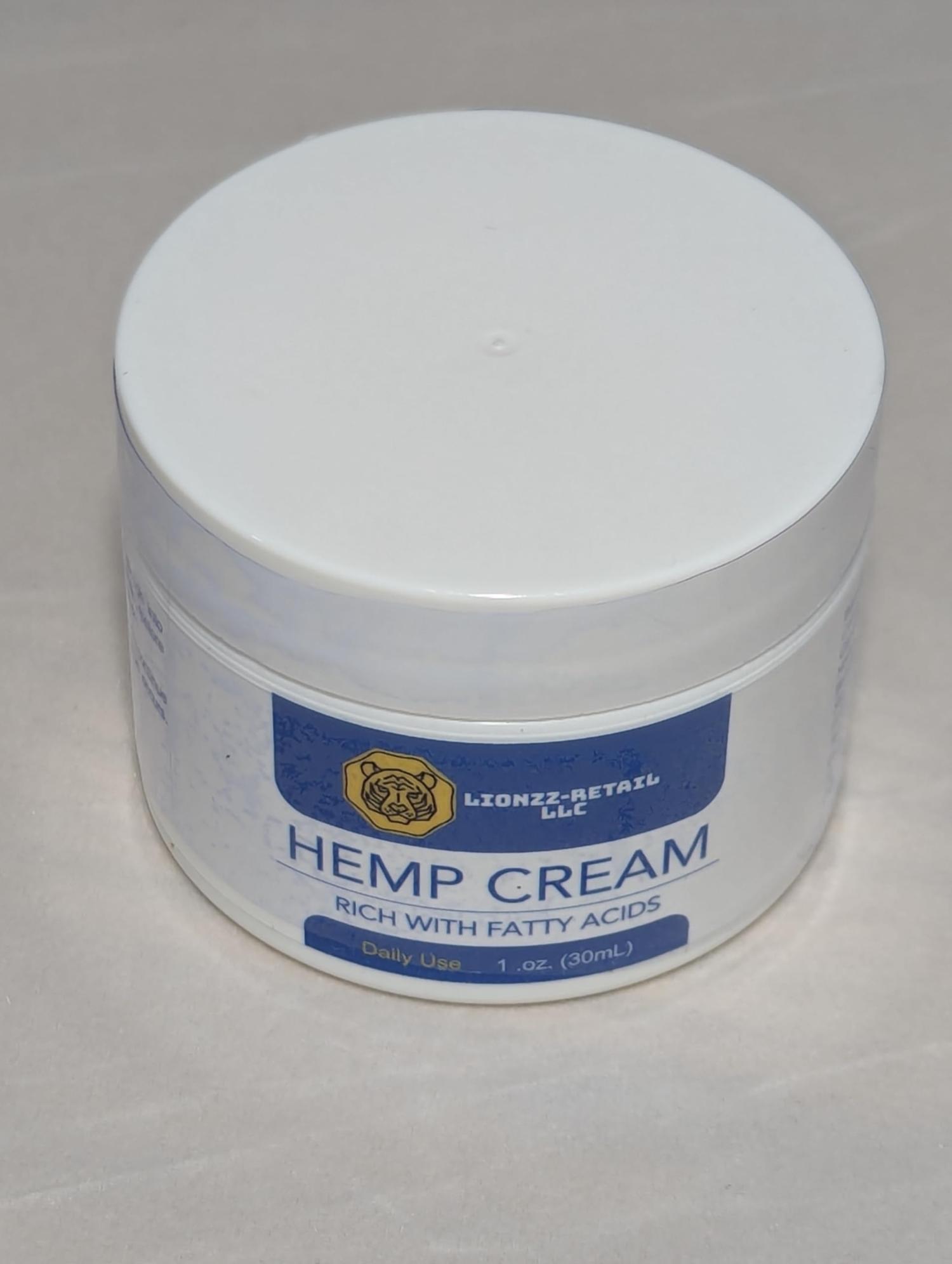 Shop Maximum Strength Hemp Cream 1 oz - Rich in Fatty Acids for ...