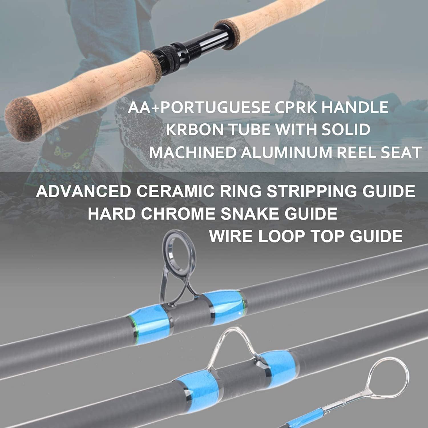 Maximcatch Spey Two-Handed Fly Rod 4/5/6/9ft | 10ft Carbon Fiber ...