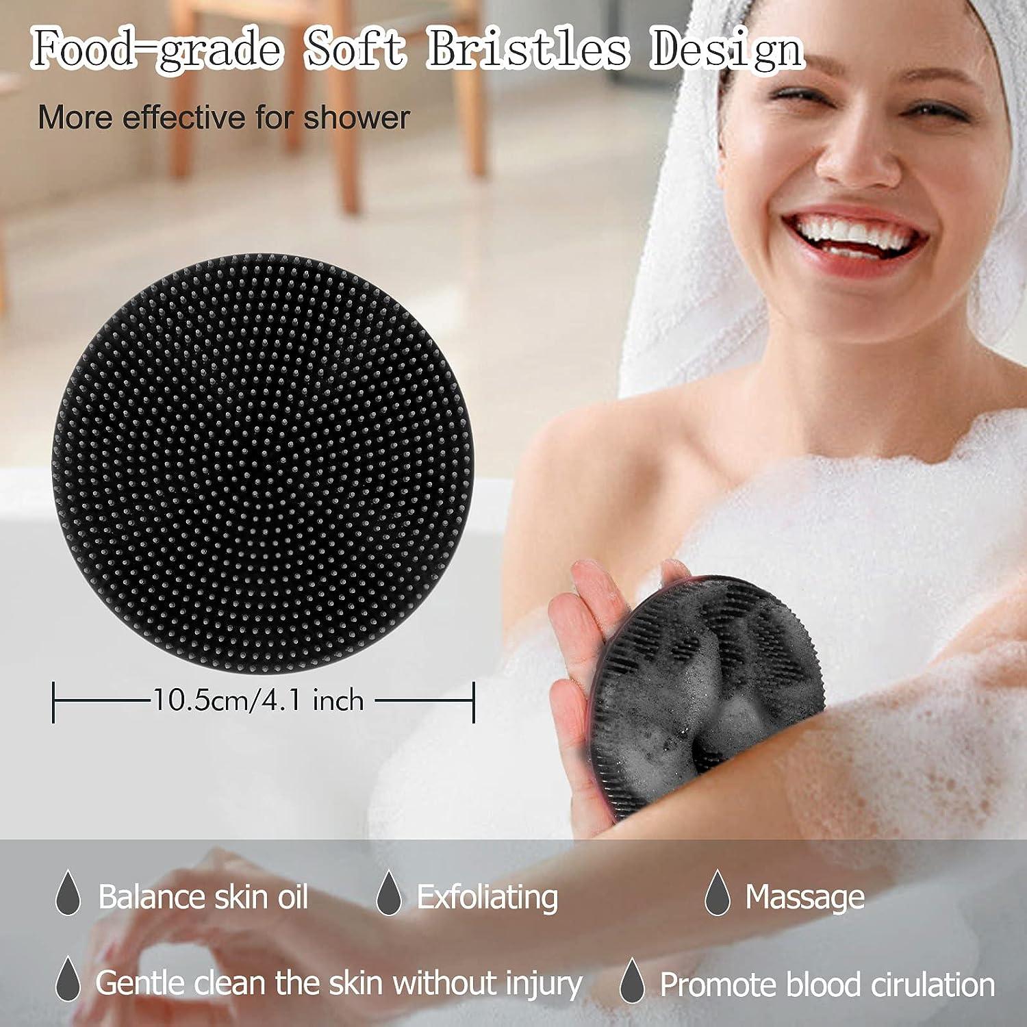 INNERNEED Food-Grade Silicone Body Scrubber & Scalp Massager Brush ...