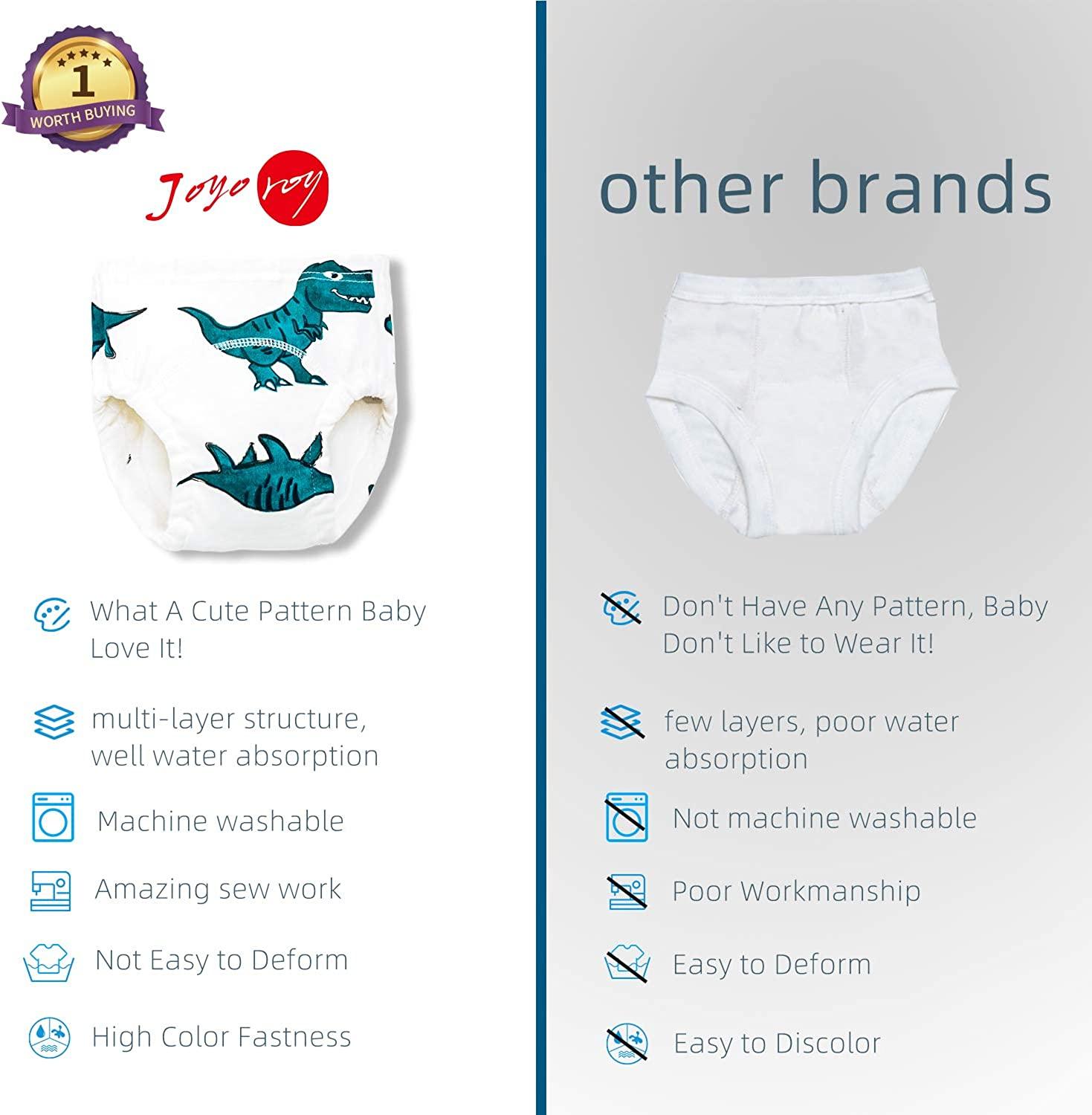 Boys Waterproof Training Pants | Toddler Potty Training Underwear for ...