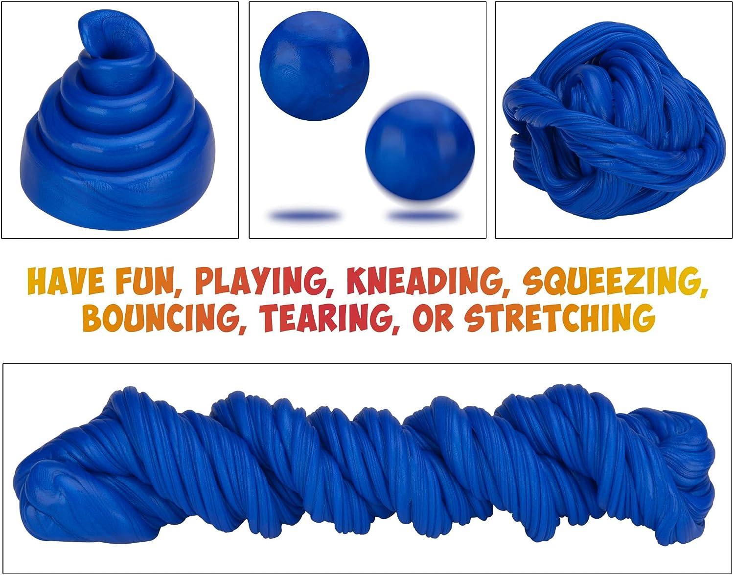 INNER-ACTIVE Play Putty Therapy Putty for Kids with Charms - Deep Blue ...