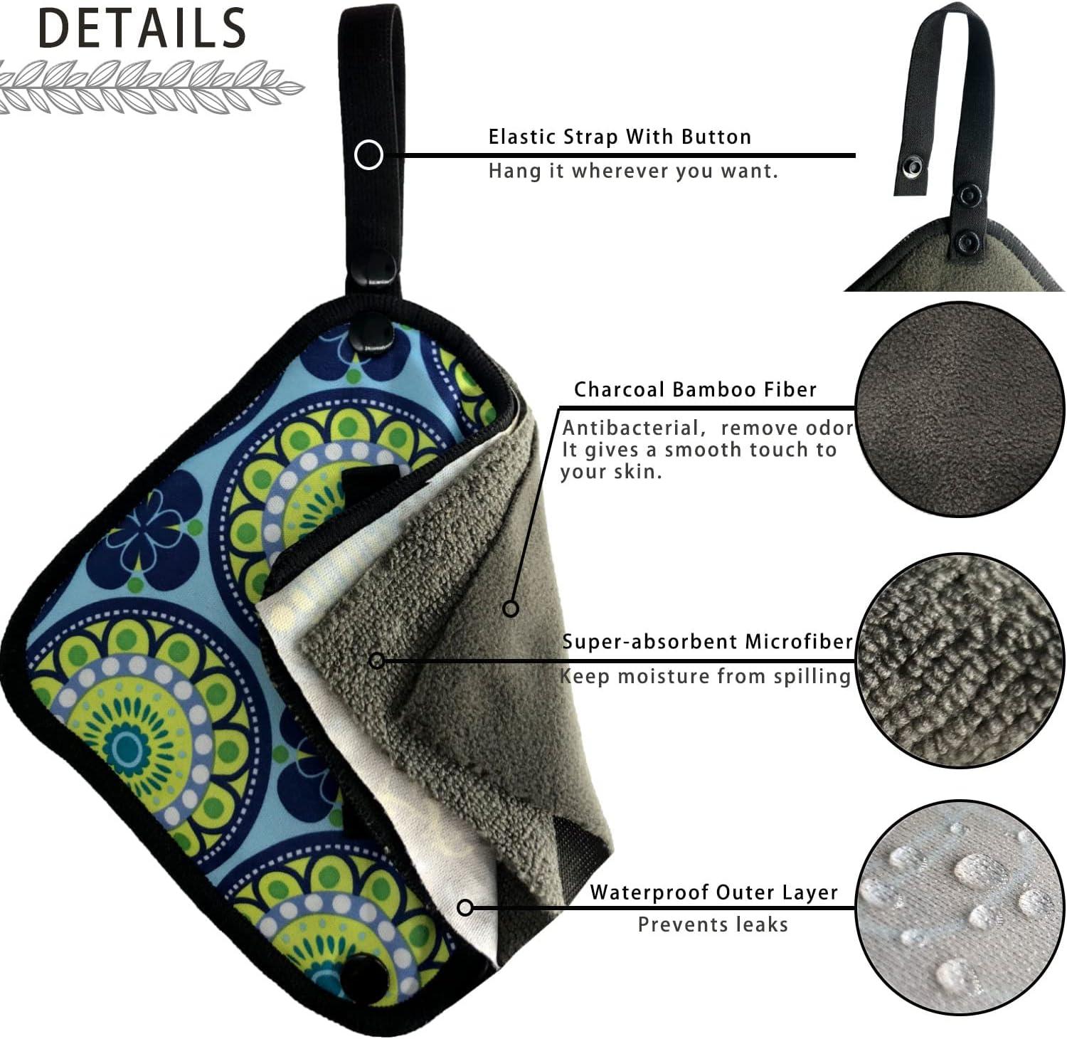 Washable Reusable Pee Cloth for Women Hiking & Camping - Hygienic ...