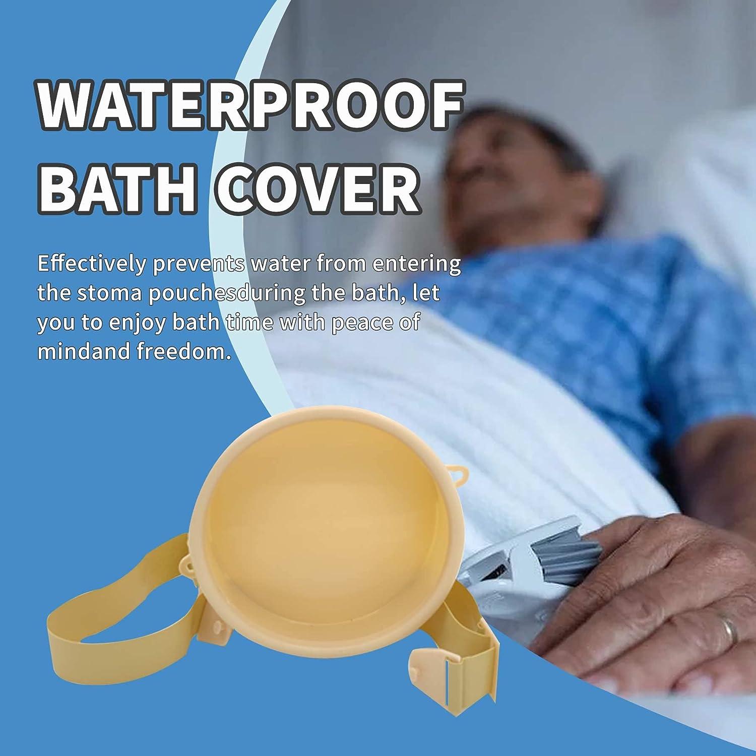 Waterproof Ostomy Stoma Guard Shield with Adjustable Belt - Shower and ...