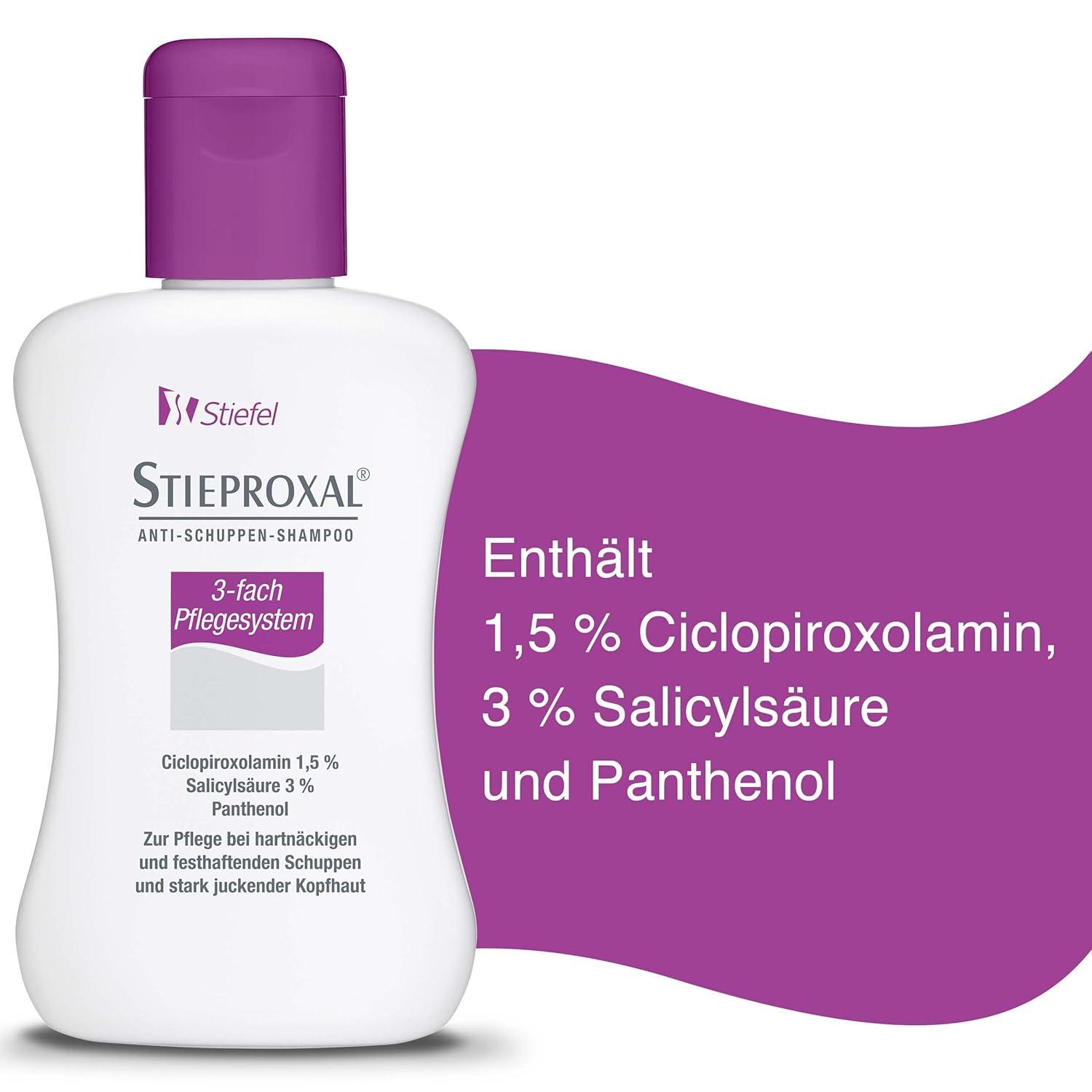 StiProxal 3-Fold Care System - Ciclopiroxolamine 1.5% Salicylic Acid 3% ...