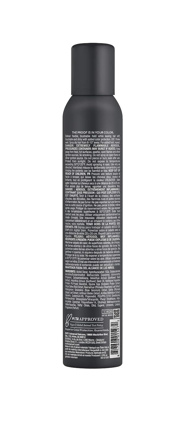 ColorProof All Around Working Hairspray - Long-Lasting Hold for All ...