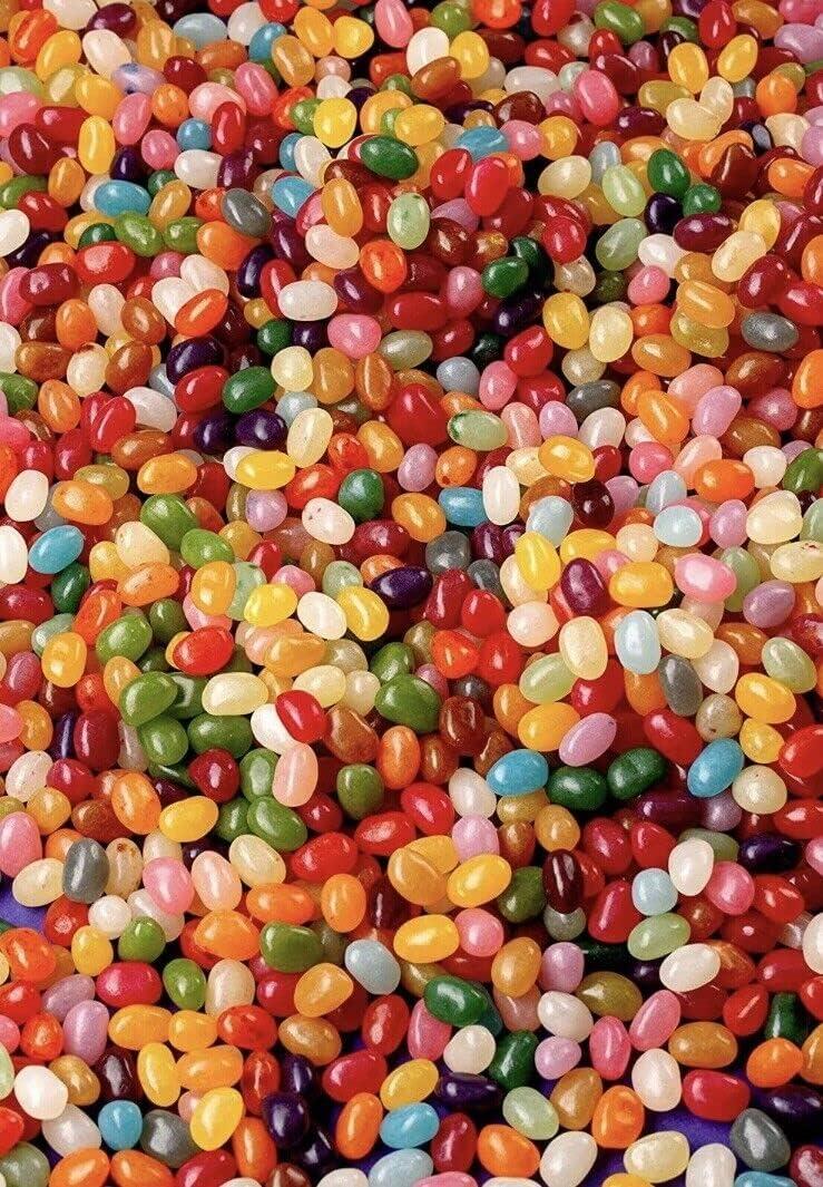 2 xJelly Bean Factory Beans 1.4kg Jar with Carry Handle. HALAL & KOSHER ...