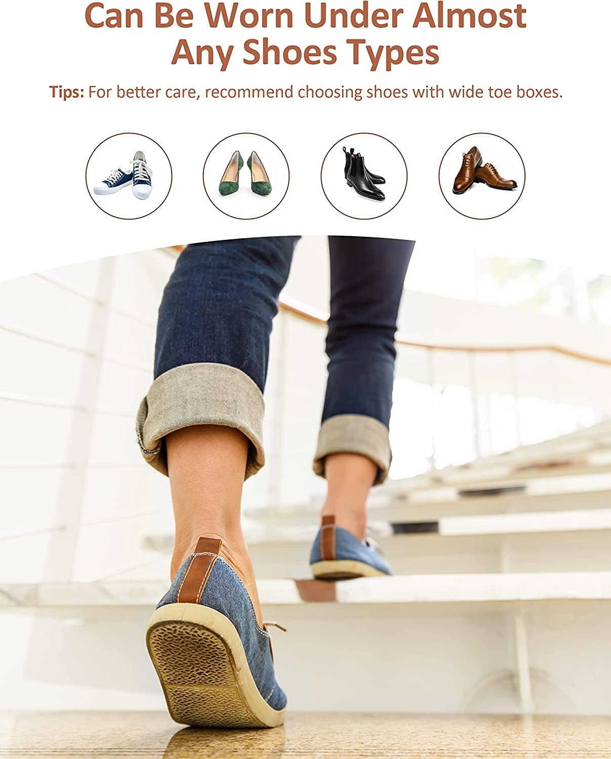 Tailors Bunion Corrector - Silicone Gel Toe Pad for Pinky Toe Pain ...