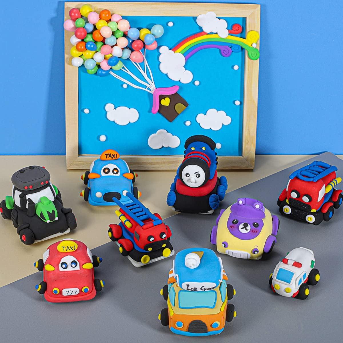 CiaraQ Modeling Clay Kit - 24 Colors Air Dry Ultra Light Clay Safe ...