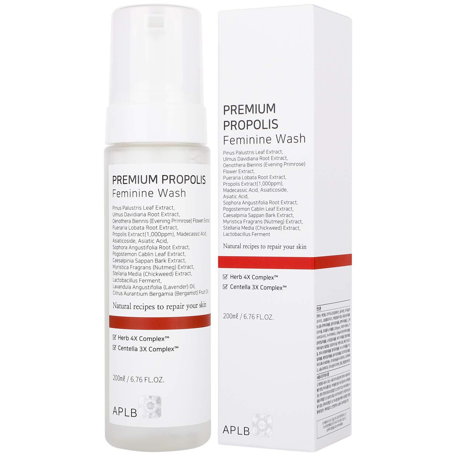 APLB Premium Propolis Feminine Wash 6.76 fl.oz | pH-Balanced Gentle ...
