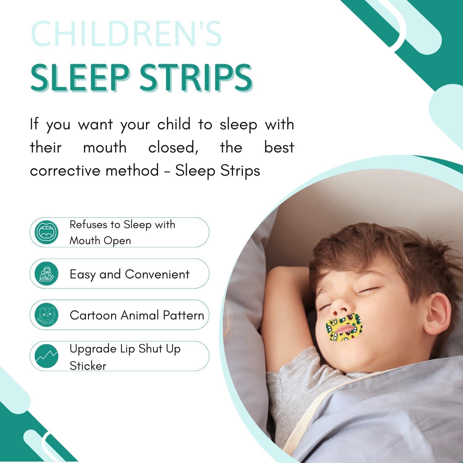Keepaty 30PCS Upgraded Sleep Strips Mouth Tape for Sleeping Snoring Aid ...
