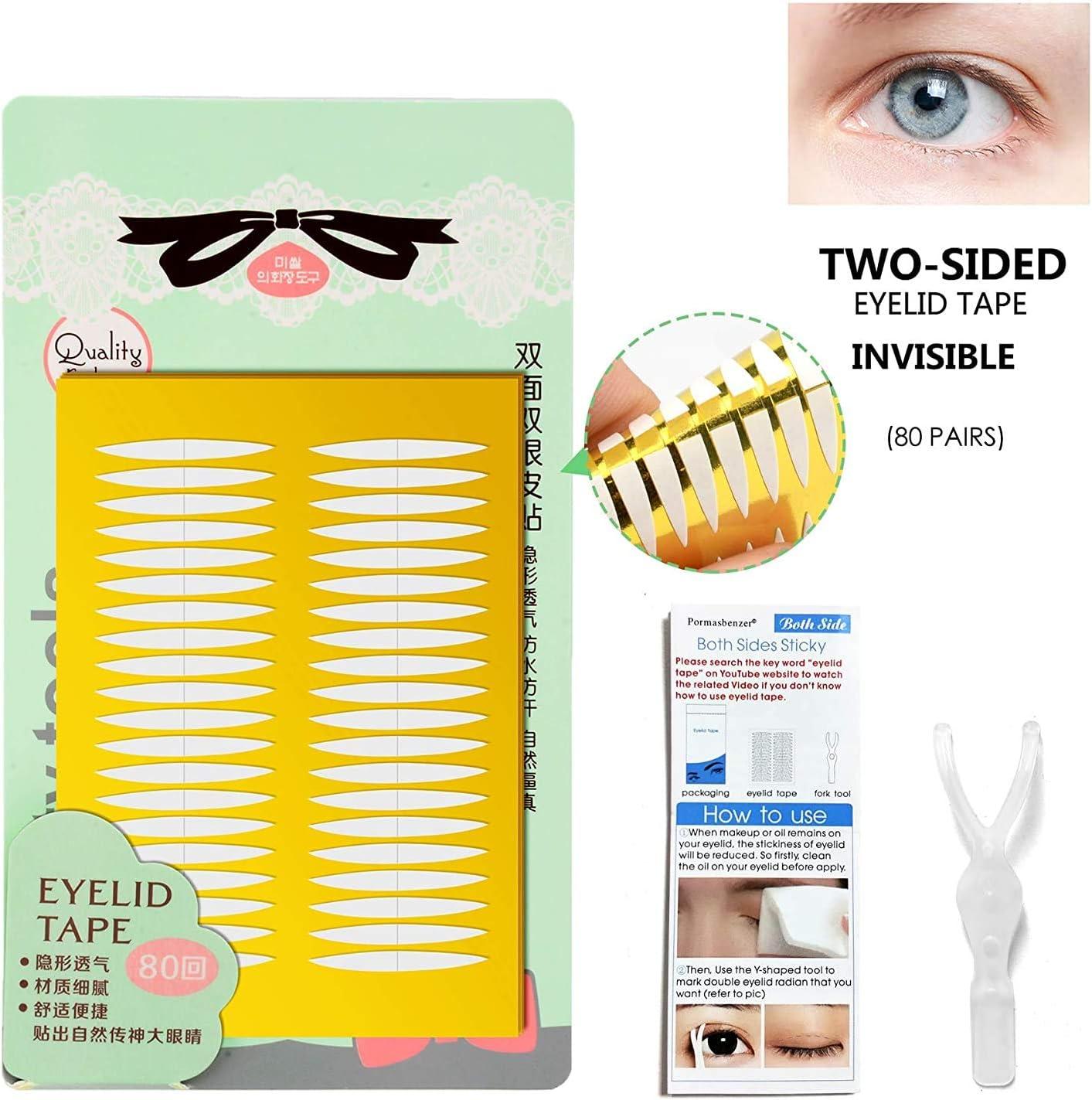 Two-sided Sticky Eyelid Tape Invisible Eyelid Lift Strip Stickers ...