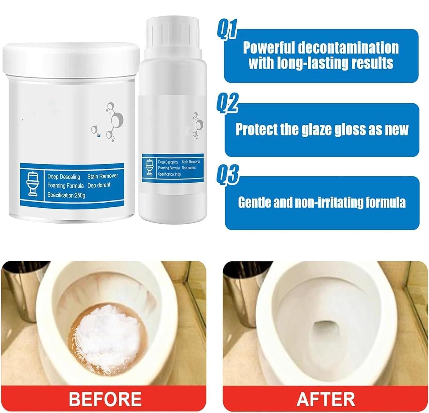 Splash Foam Toilet Cleaner Toilet Active Oxygen Agent Splash Cleaner Foaming for Toilet 2024 ...