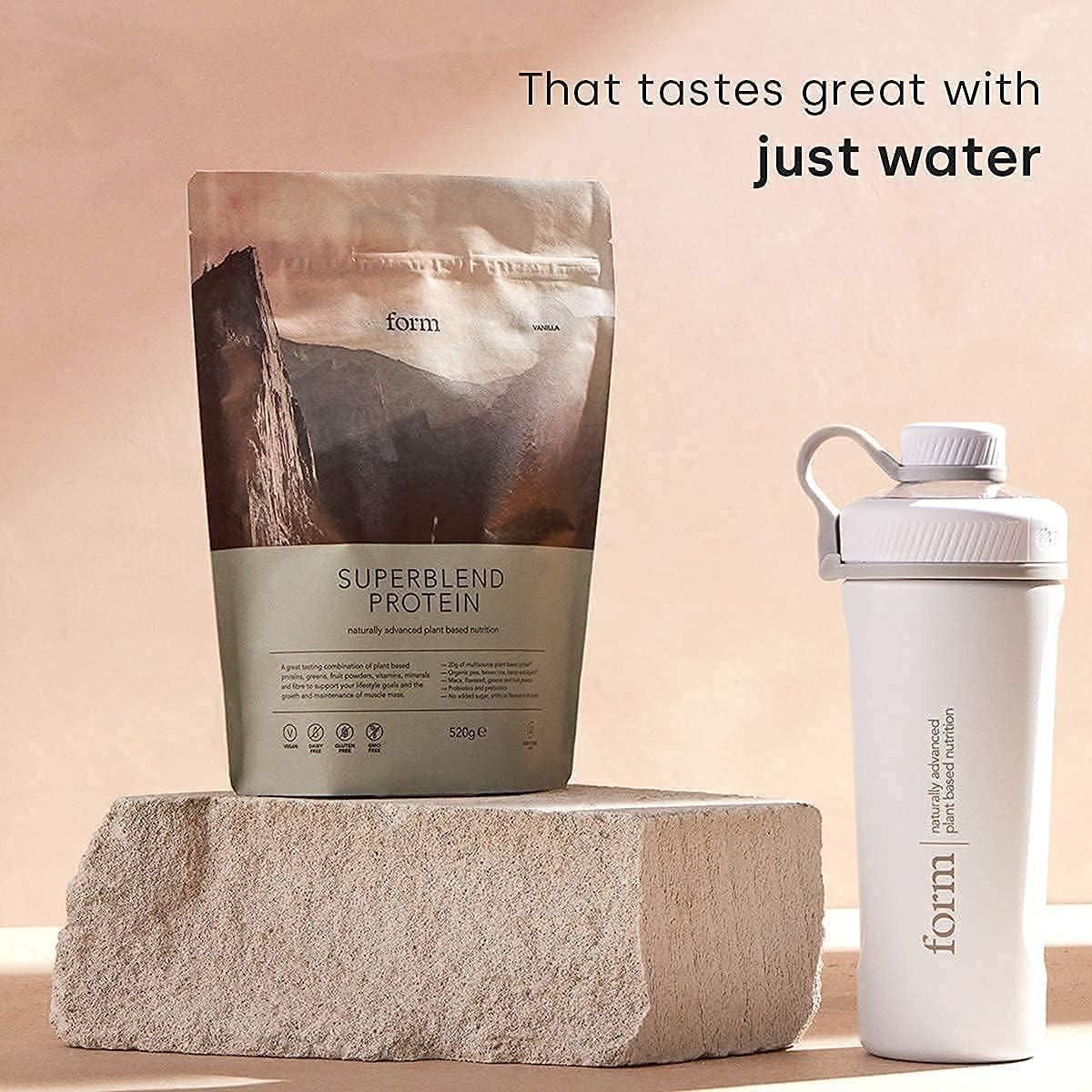 Form Superblend Protein - Vegan Protein Powder with Superfoods Vitamins ...