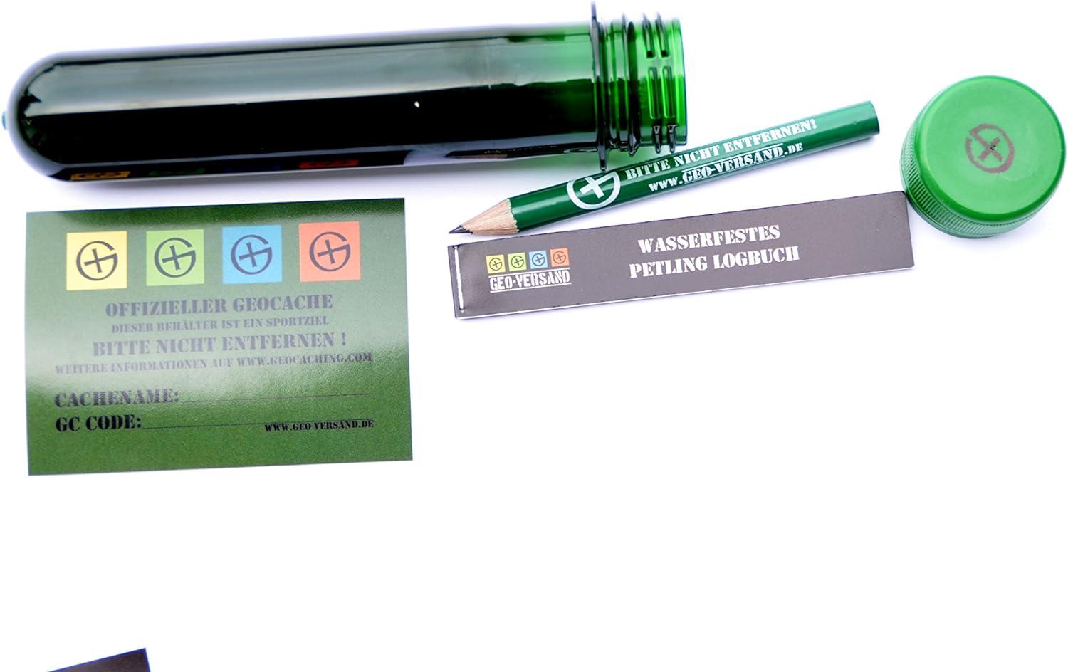 41-Piece Geocaching Kit | Lock&Lock Micnos Logbooks & Petling Can ...