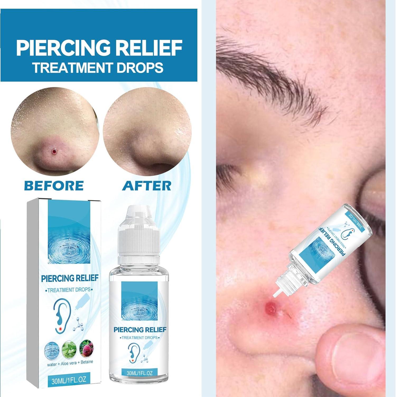 KOAHDE Anti Cochlear Blockage Removal Spray Ear Nose Piercings Cleaning ...