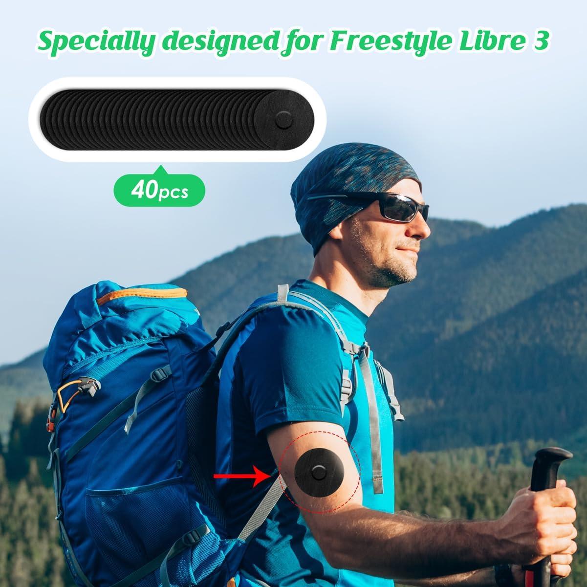 40 Waterproof Freestyle Libre 3 Plasters - Durable & Easy-to-Use Sensor ...