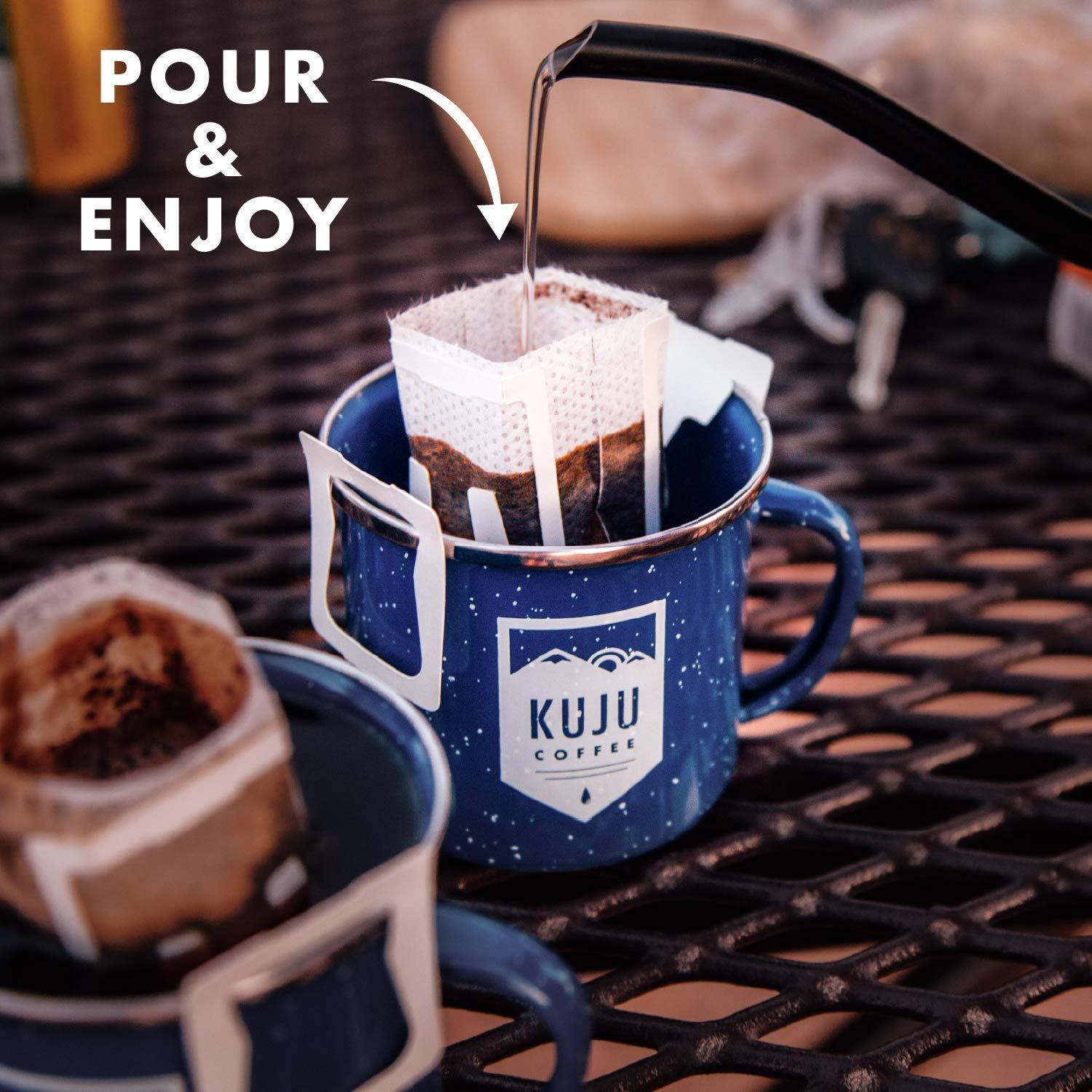 Kuju Coffee Premium Single-Serve Pour Over Coffee | Ethically Sourced ...
