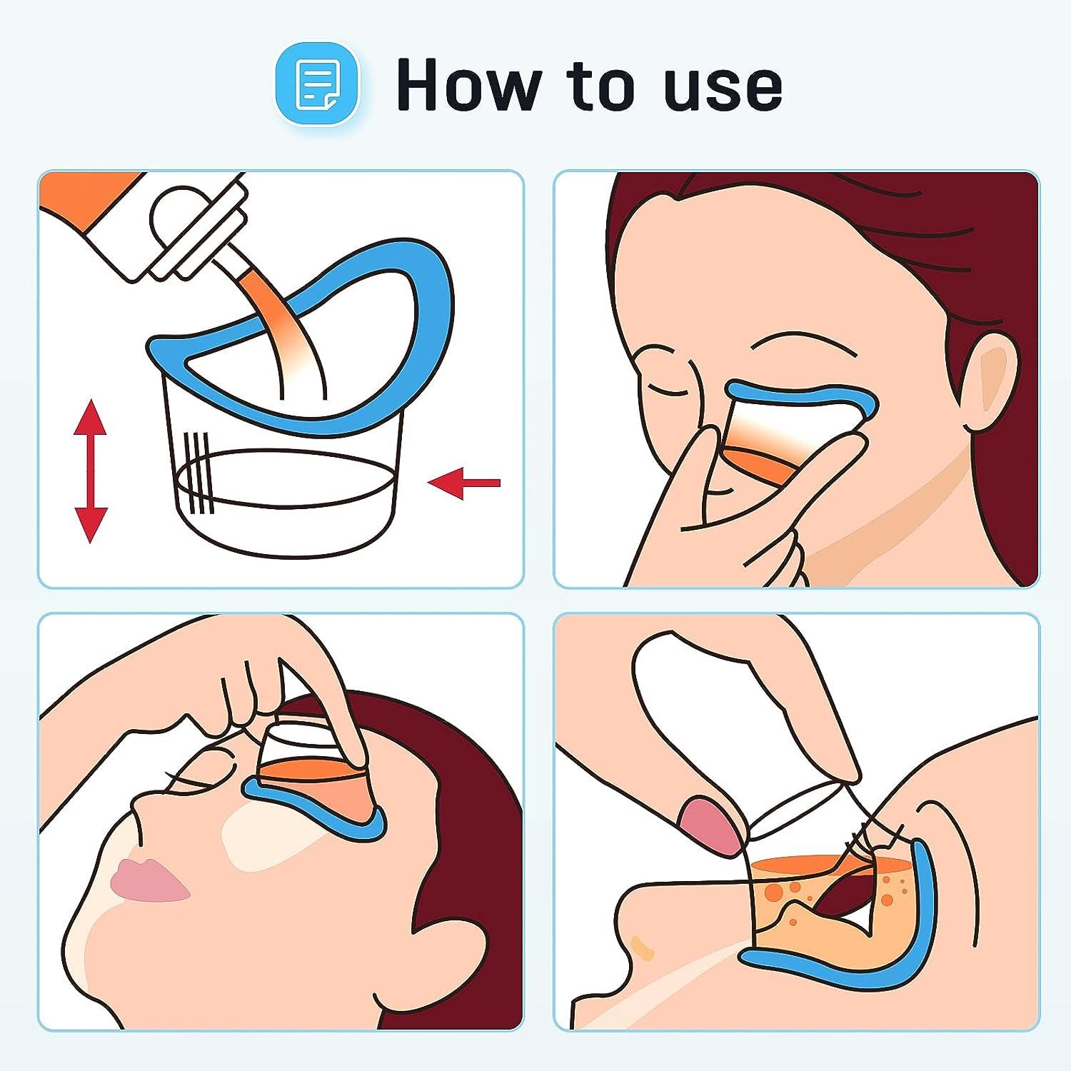 AXLOFO Silicone Eye Wash Cup for Effective Eye Cleansing - Eye Drop ...