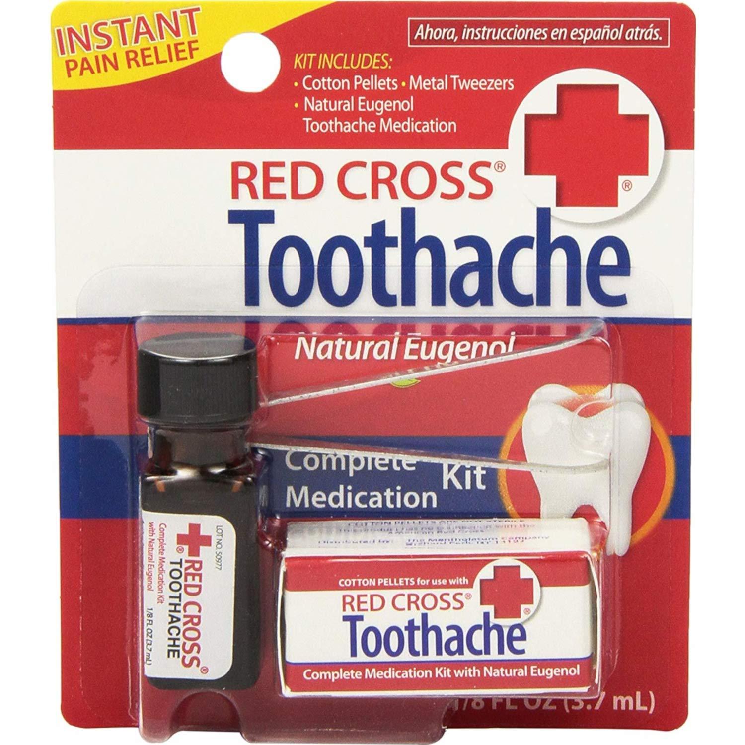 Red Cross Toothache Medication Drops - Fast Relief for Tooth Pain | Buy ...