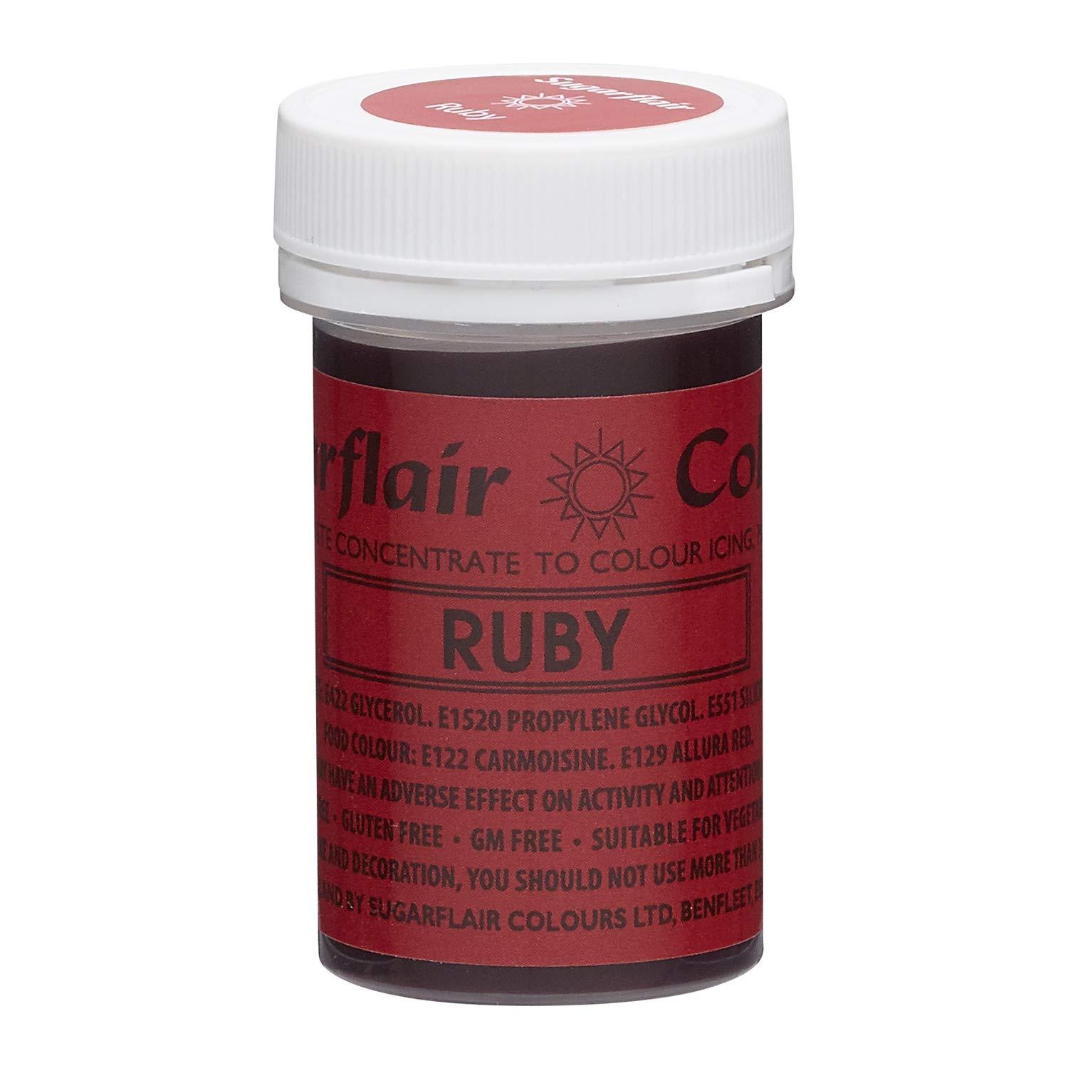 Sugarflair Spectral Concentrated Paste Colour Ruby | Buy Now with ...