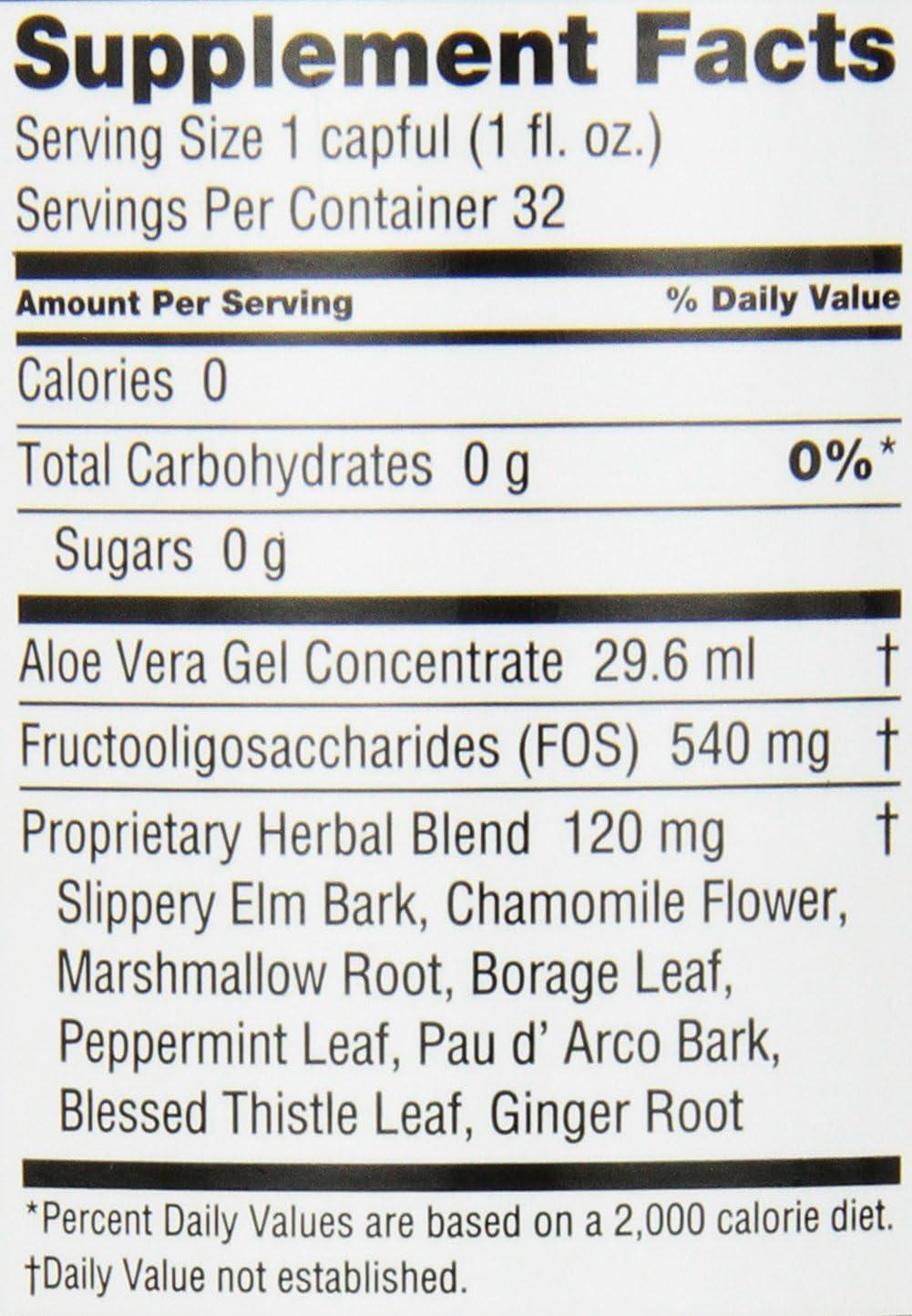 Aloe 80 Organics Stomach Formula 32oz - Natural Digestive Support | Buy ...