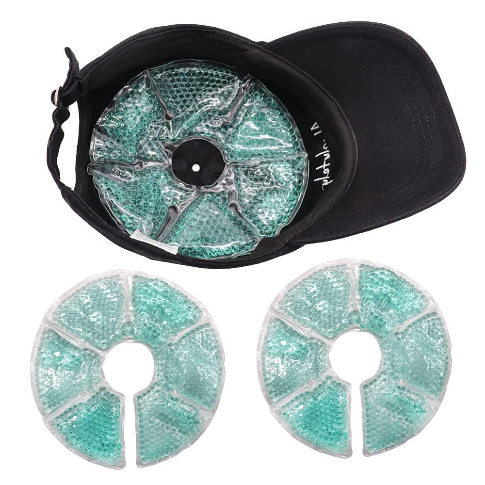 HI FINE CARE Head Ice Pack - Cool Gel Soothing Helmet Ice Pack - 2 ...