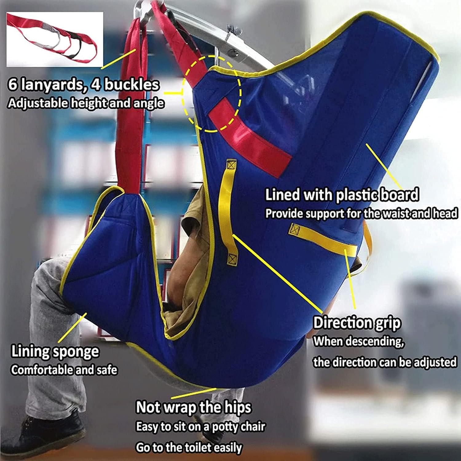 Patient Lifting Slings Patient Hoist Lift Sling Full Body Commode Sling ...