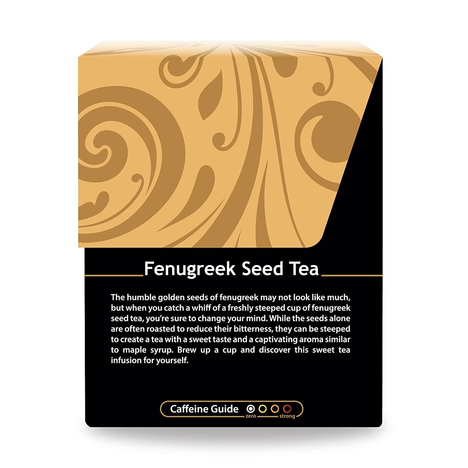 Buddha Teas Organic Fenugreek Seed Tea - USDA Organic, OU Kosher, 18 ...