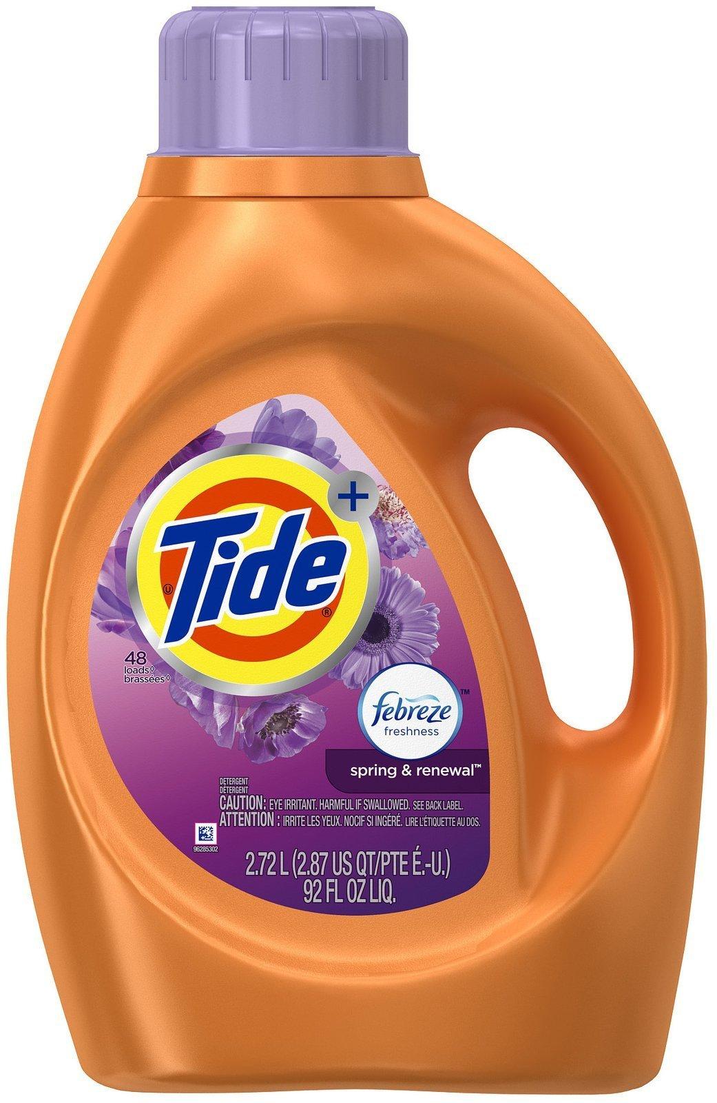 Shop Tide Plus Febreze Freshness Liquid Laundry Detergent - Spring ...