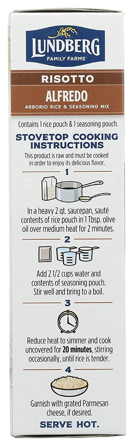 Lundberg Risotto Organic Alfredo 5.5 oz - Creamy and Delicious!
