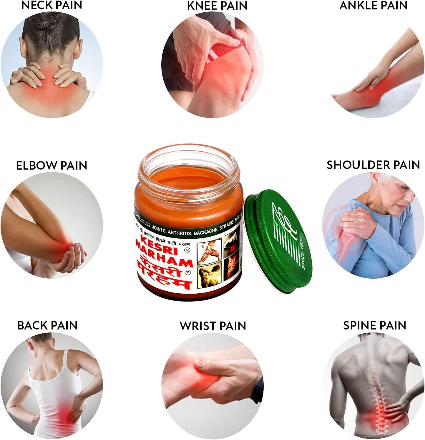 100% Ayurvedic Massage Marham for Fast Joint & Muscle Pain Relief ...