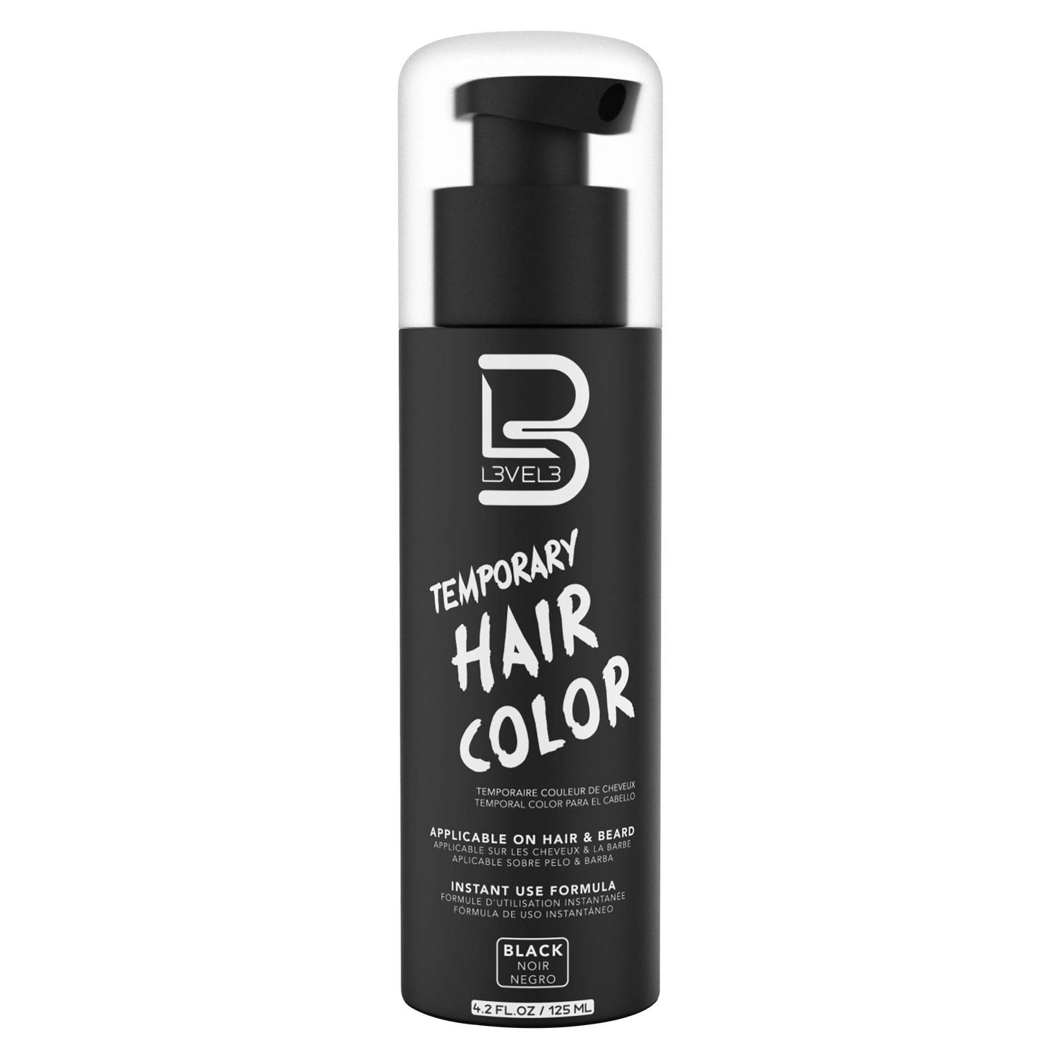 Level 3 Temporary Beard Color for Black Hair Beards | Easy Application ...
