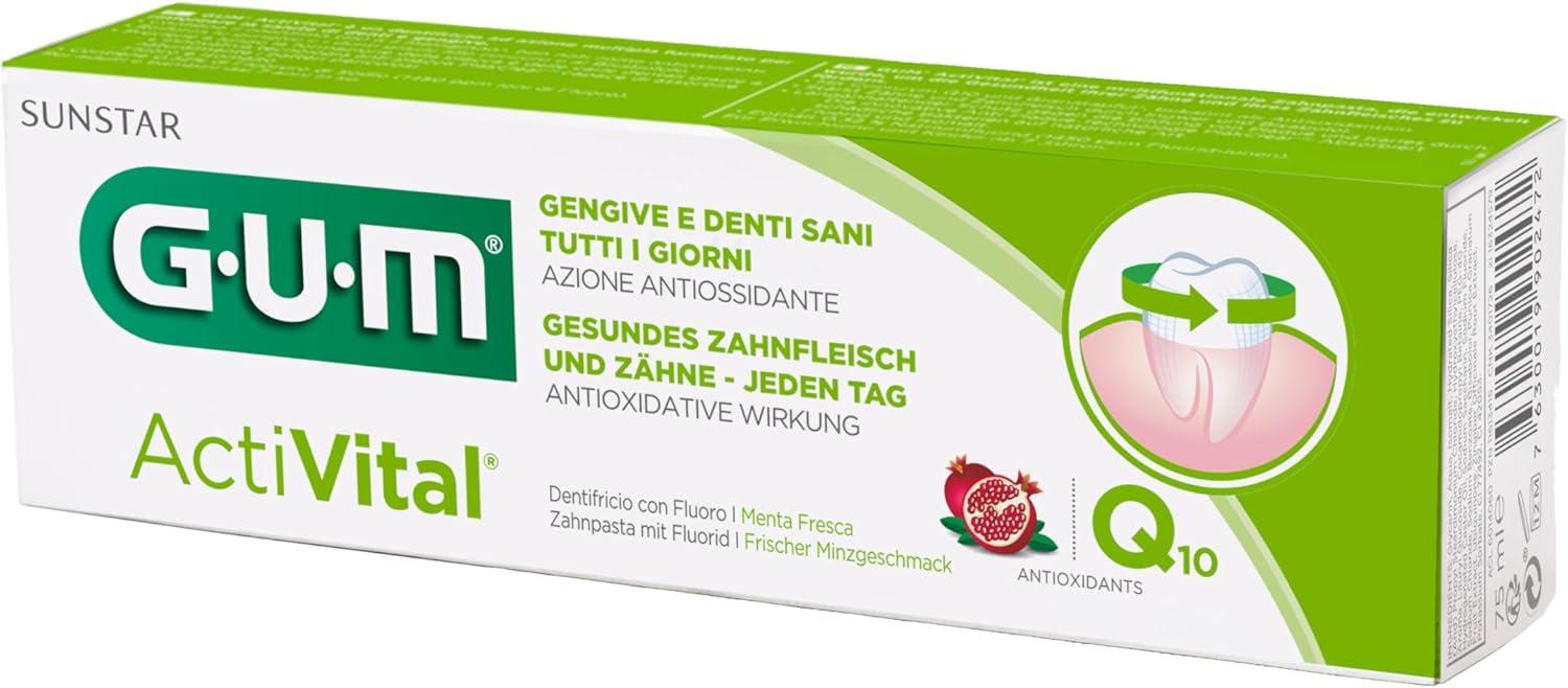 Gum Activital Toothpaste - Healthy Gums & Teeth | Anti-Plaque ...