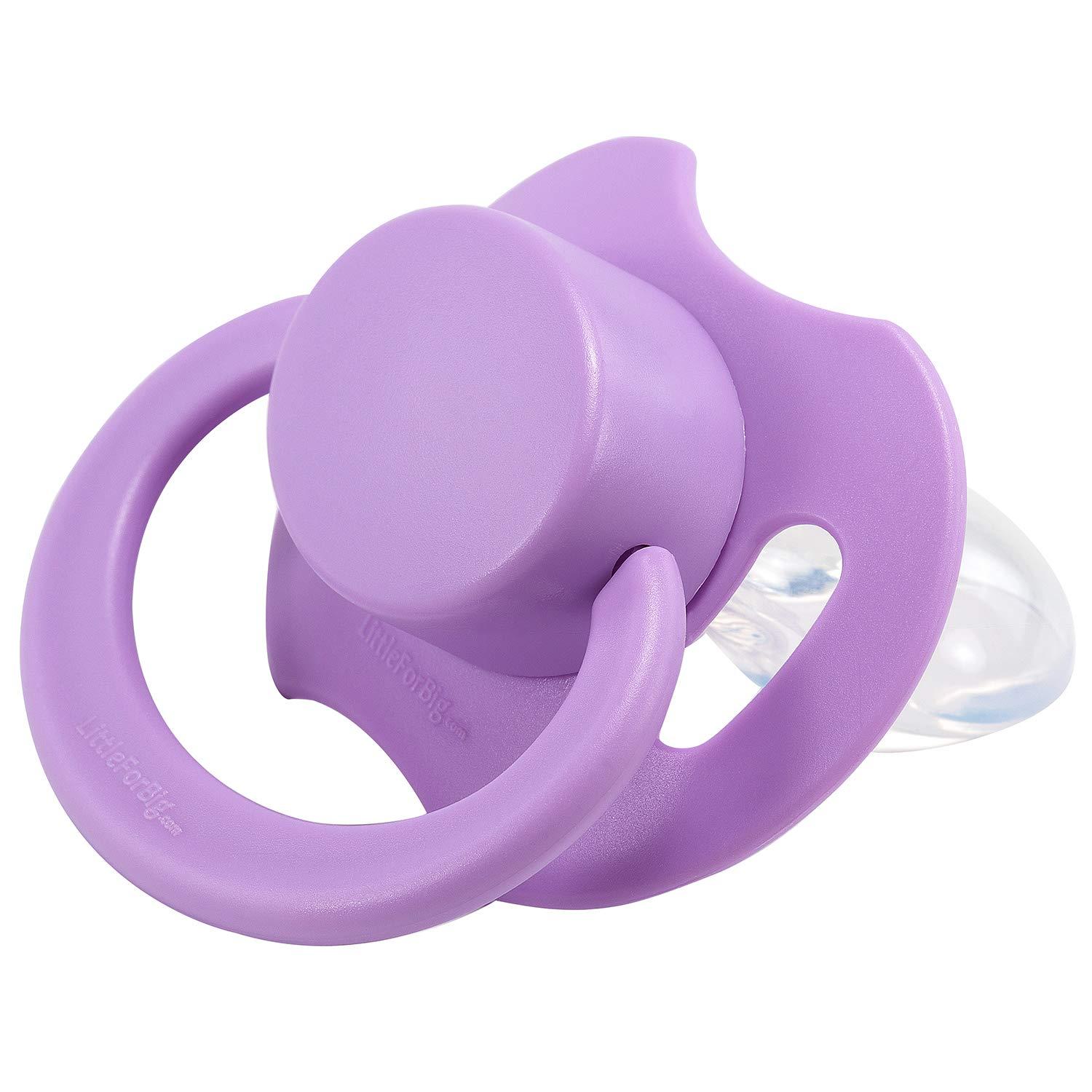 LittleForBig Bigshield Generation-II Adult Sized Pacifier Purple
