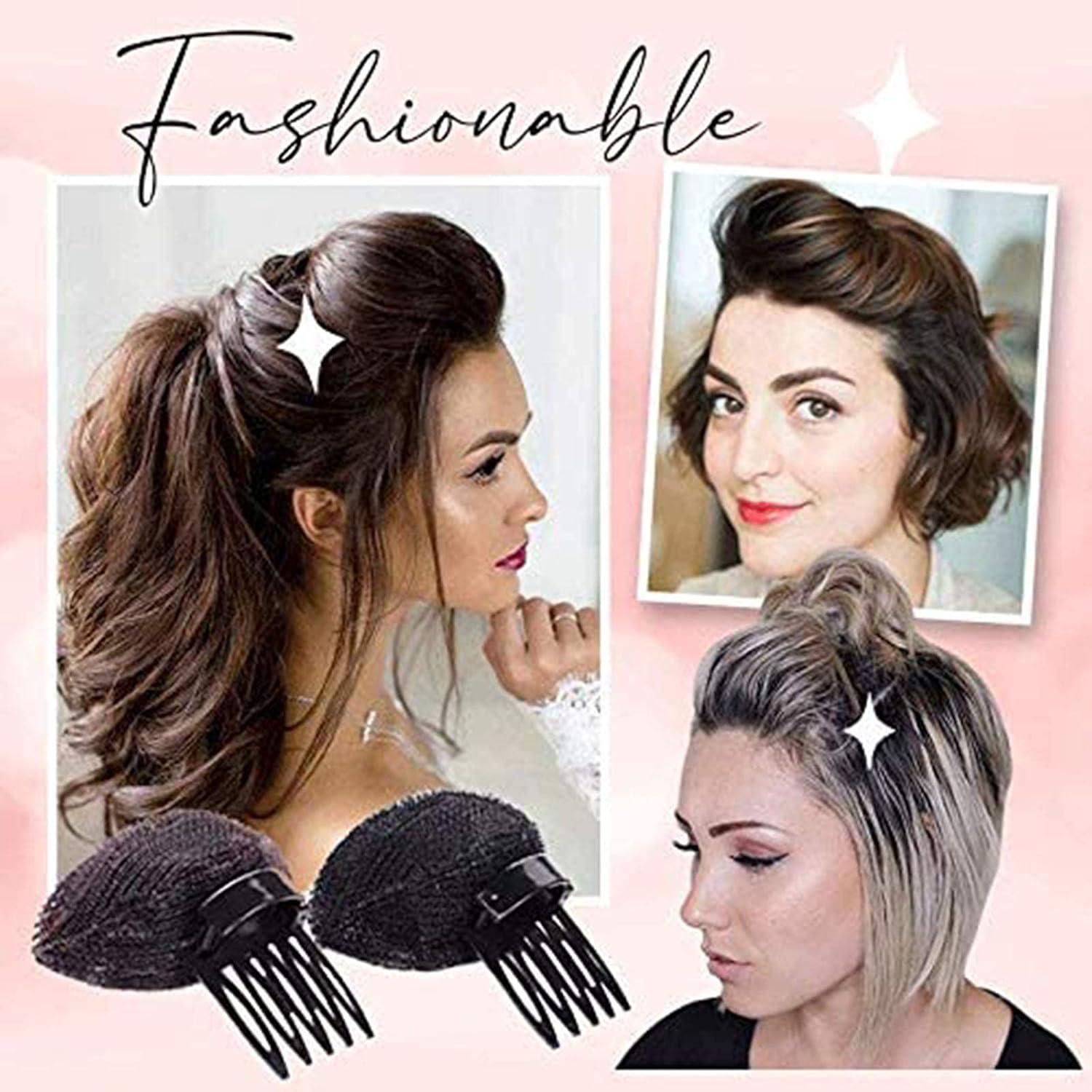 Perfect Puff Hair Pillow & Invisible Hair Clips - Fluffy Volume ...