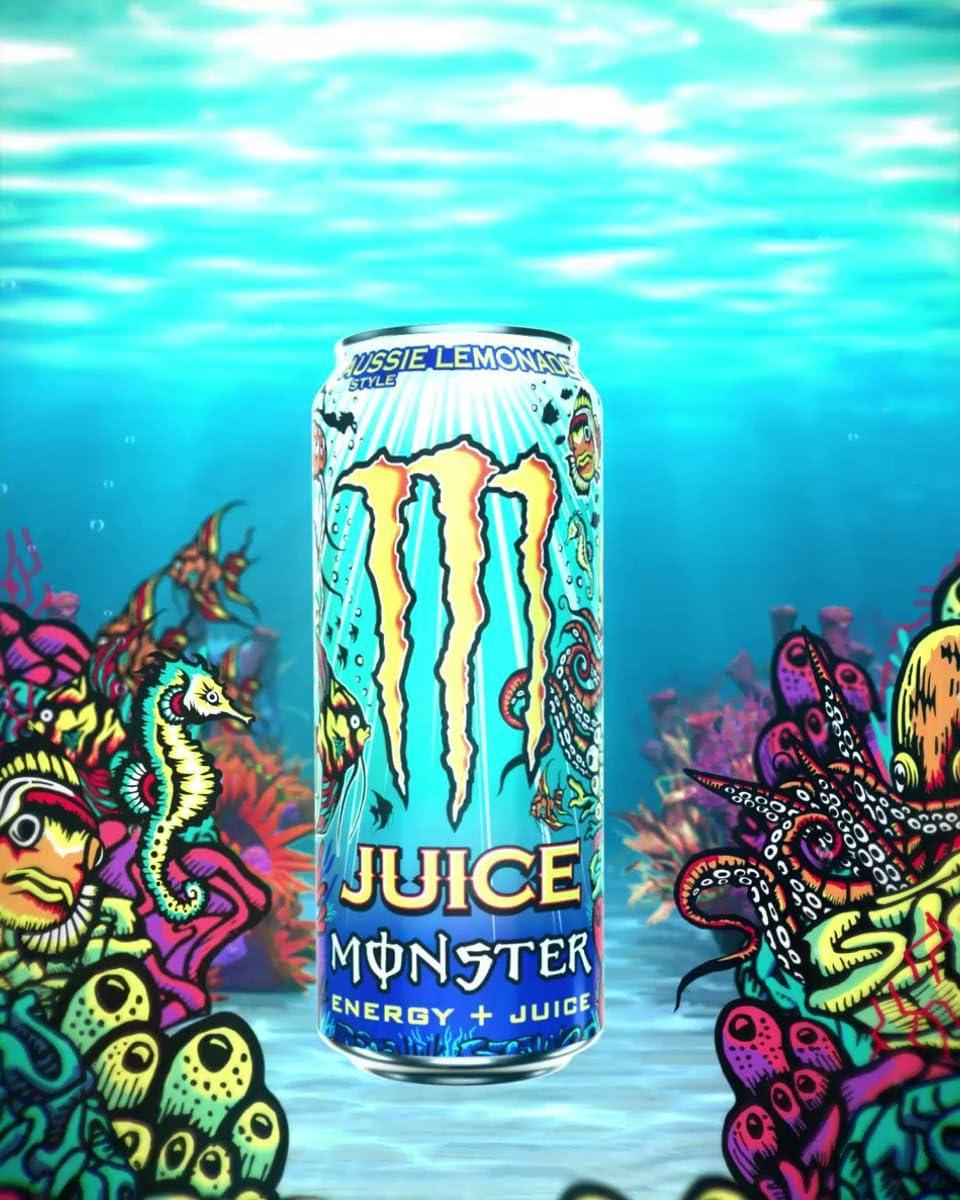 Monster Energy - Juiced Aussie Lemonade - 12x 500ml | Buy Now with ...