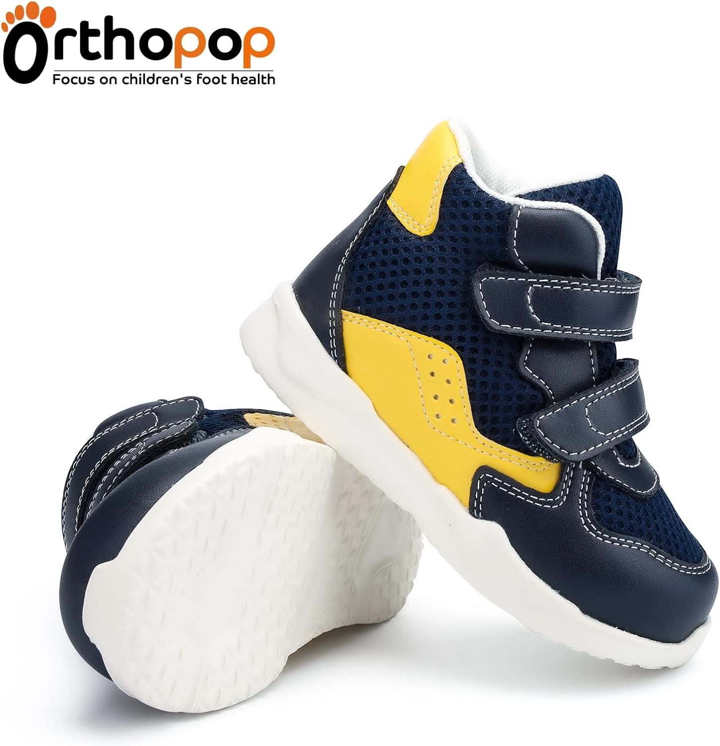 Orthopedic Toddler & Kids Sneakers with Arch Support | Correcting Flat ...