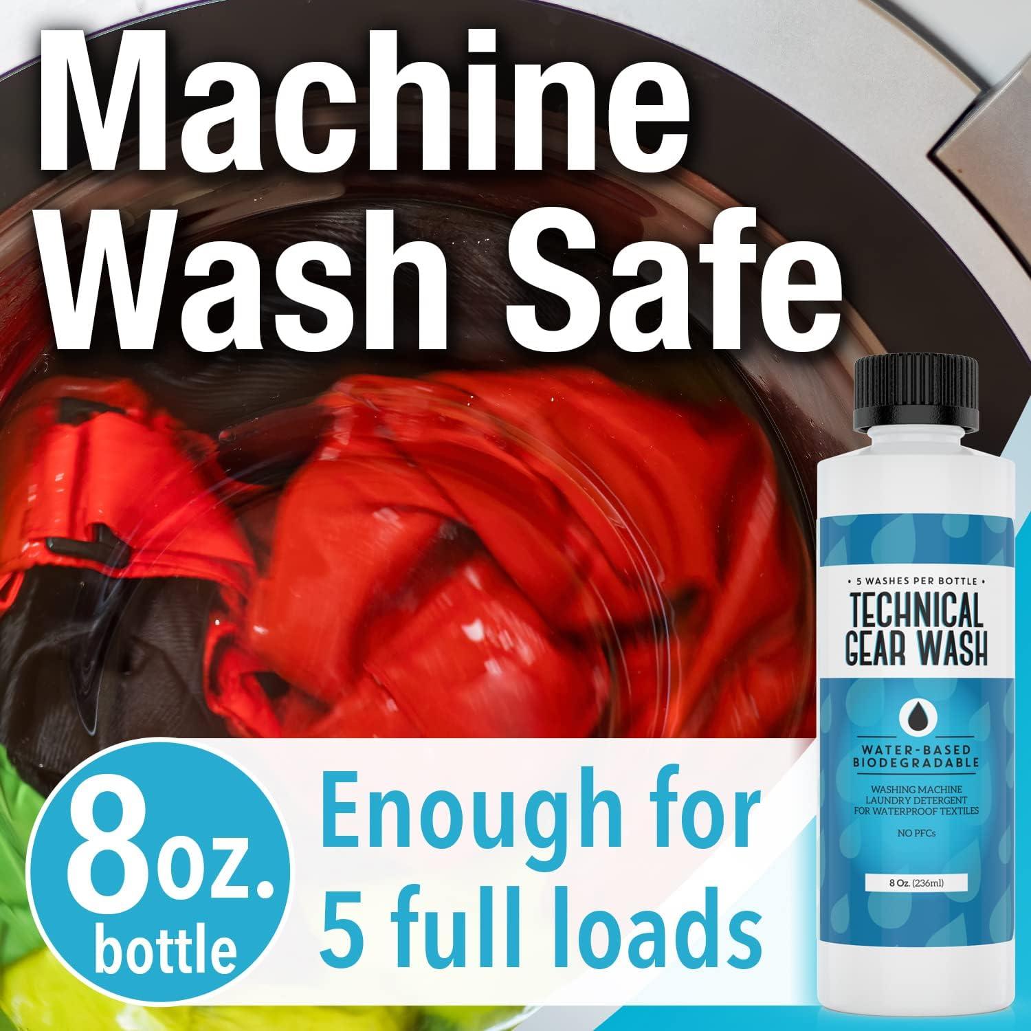 Technical Gear Wash - 5 Loads Concentrated Detergent for DWR Clothing ...