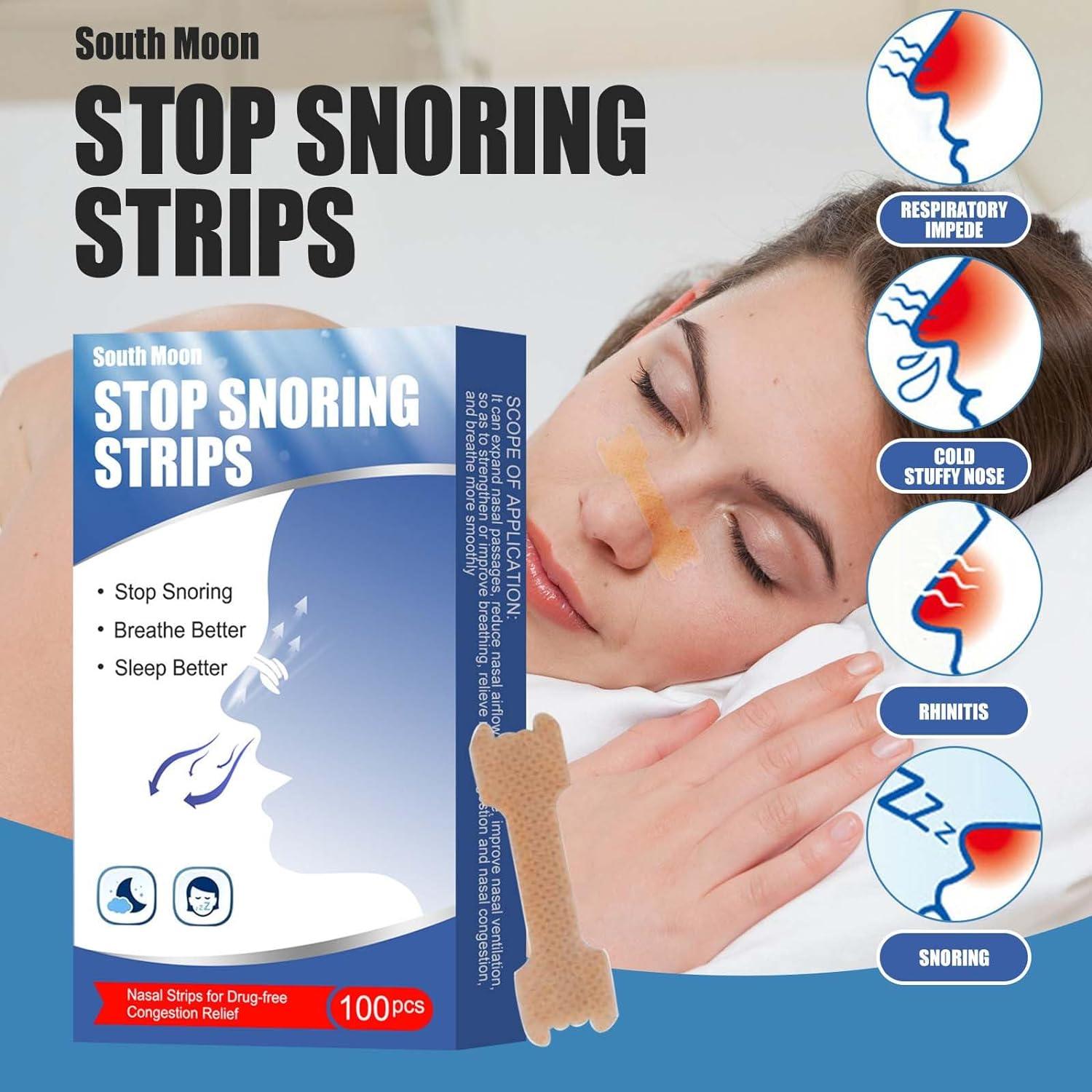 Breath Easy with Nasal Strip Ventilation Patch - Stop Mouth Breathing ...
