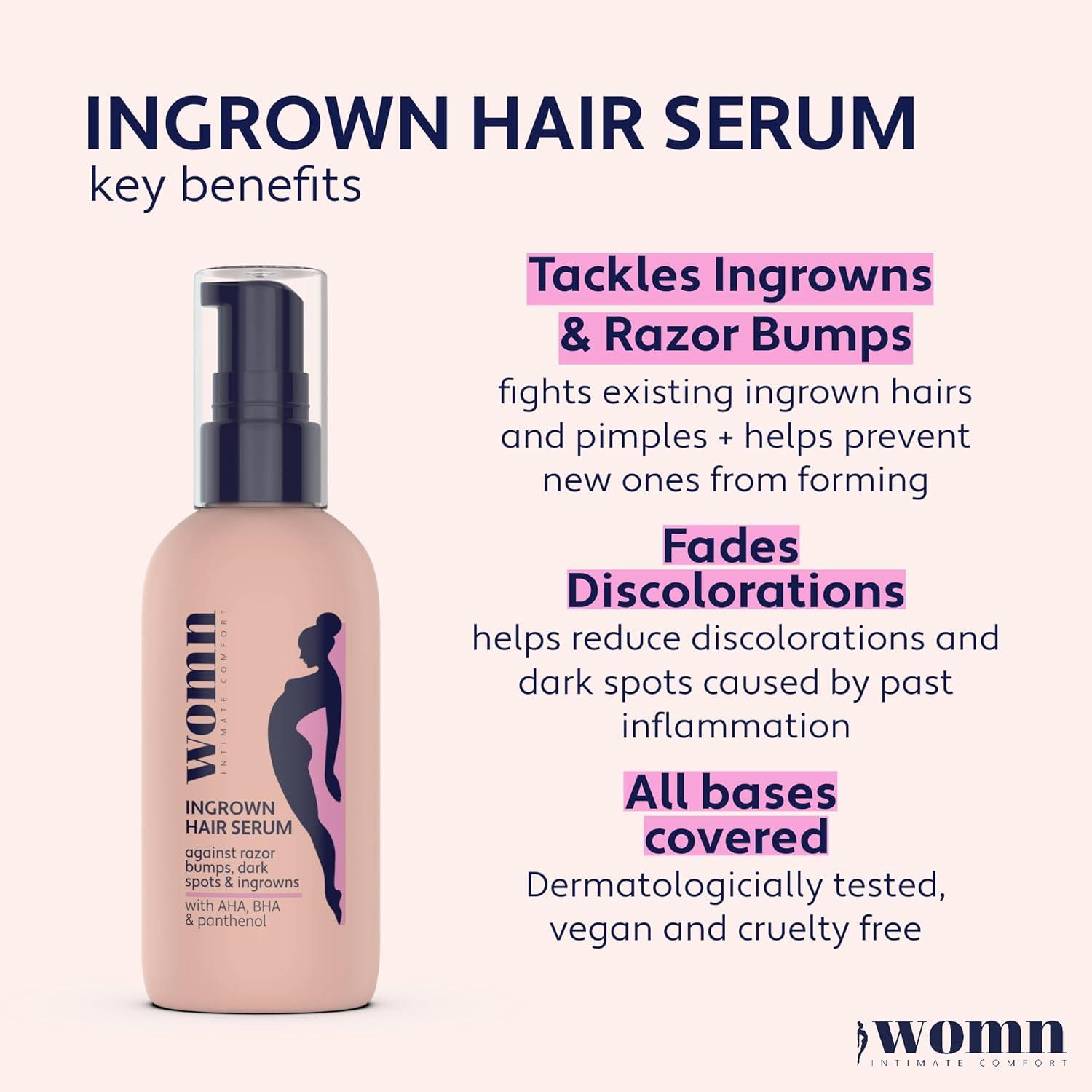 womn Intimate Comfort INGROWN HAIR SERUM - serum against ingrowns razor ...