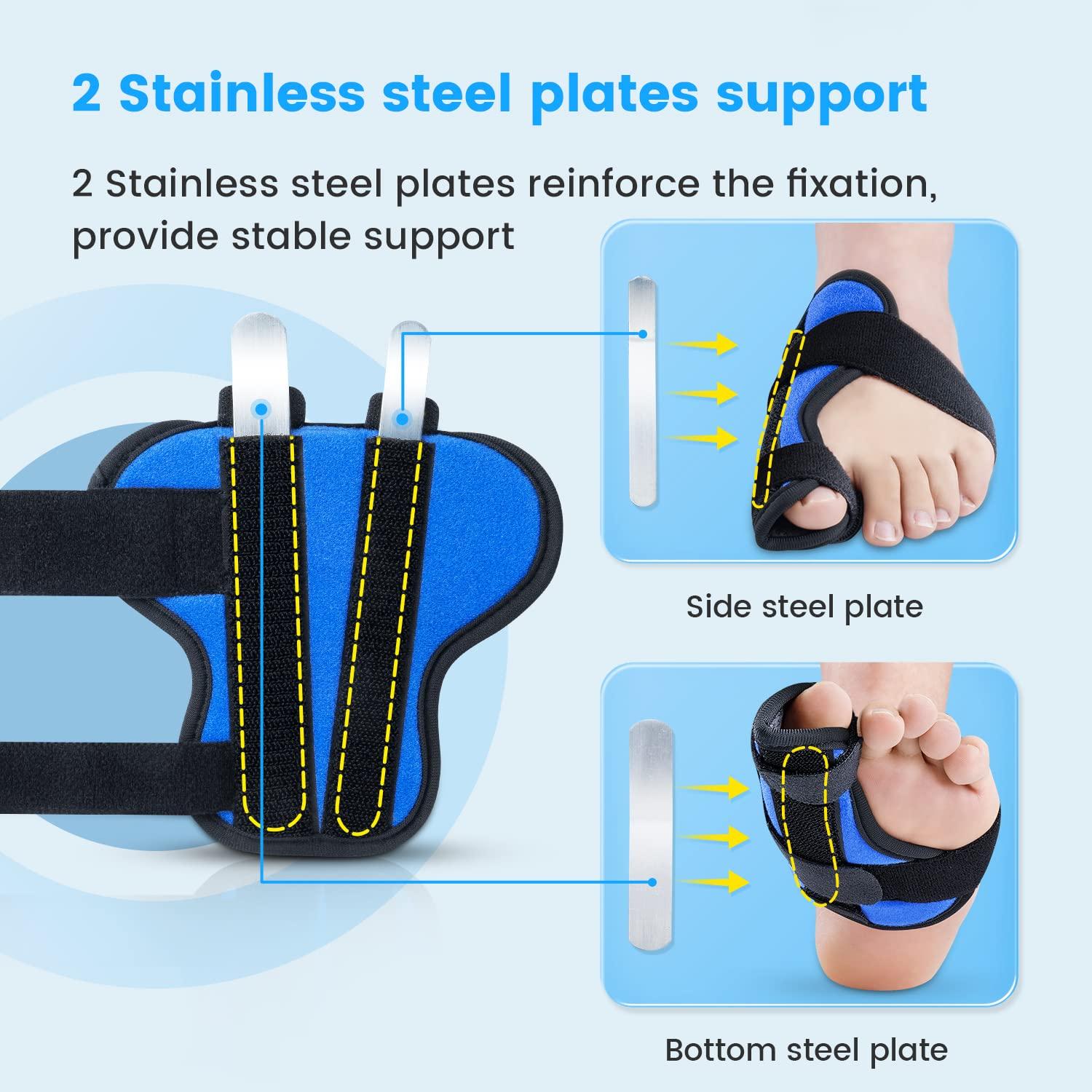 Adjustable Big Toe Splint for Men & Women - Ideal for Sports Injuries ...